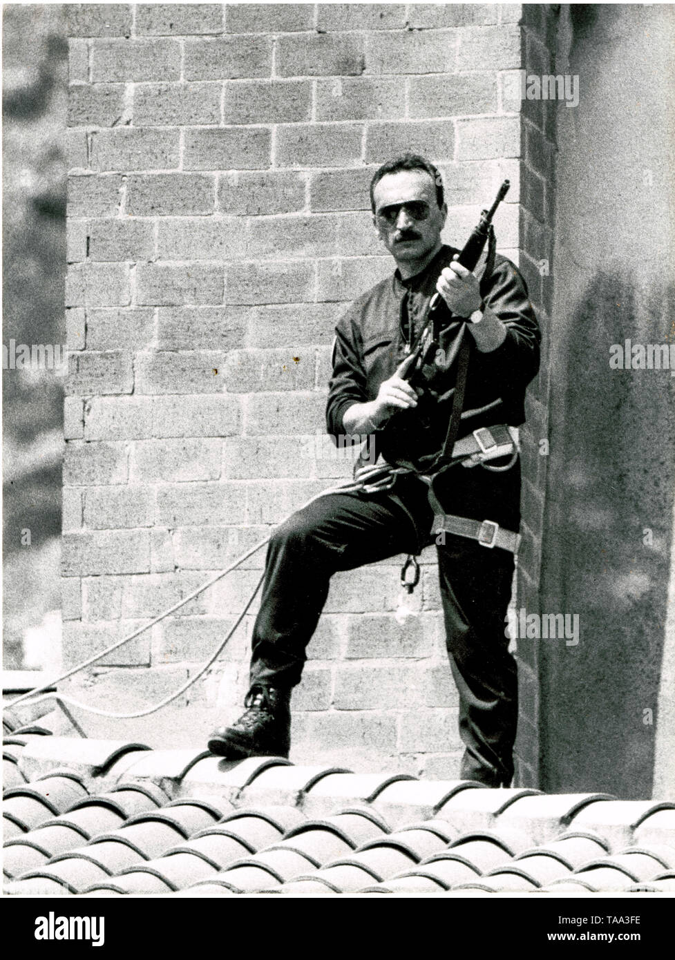 GIPN officers in action, Lyon, France Stock Photo - Alamy