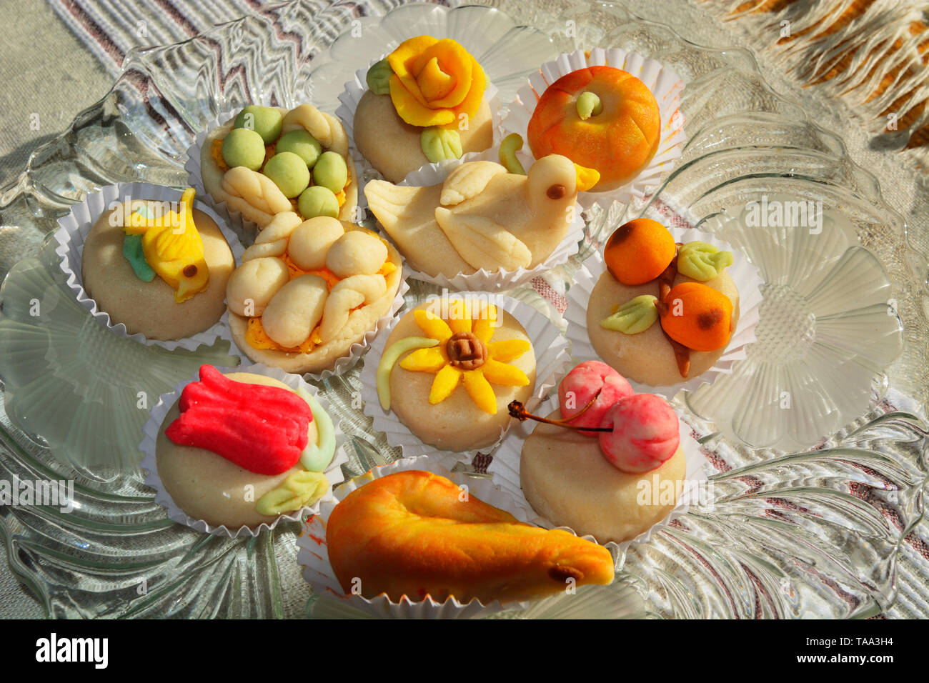 Algarve's traditional pastry. Portugal Stock Photo - Alamy