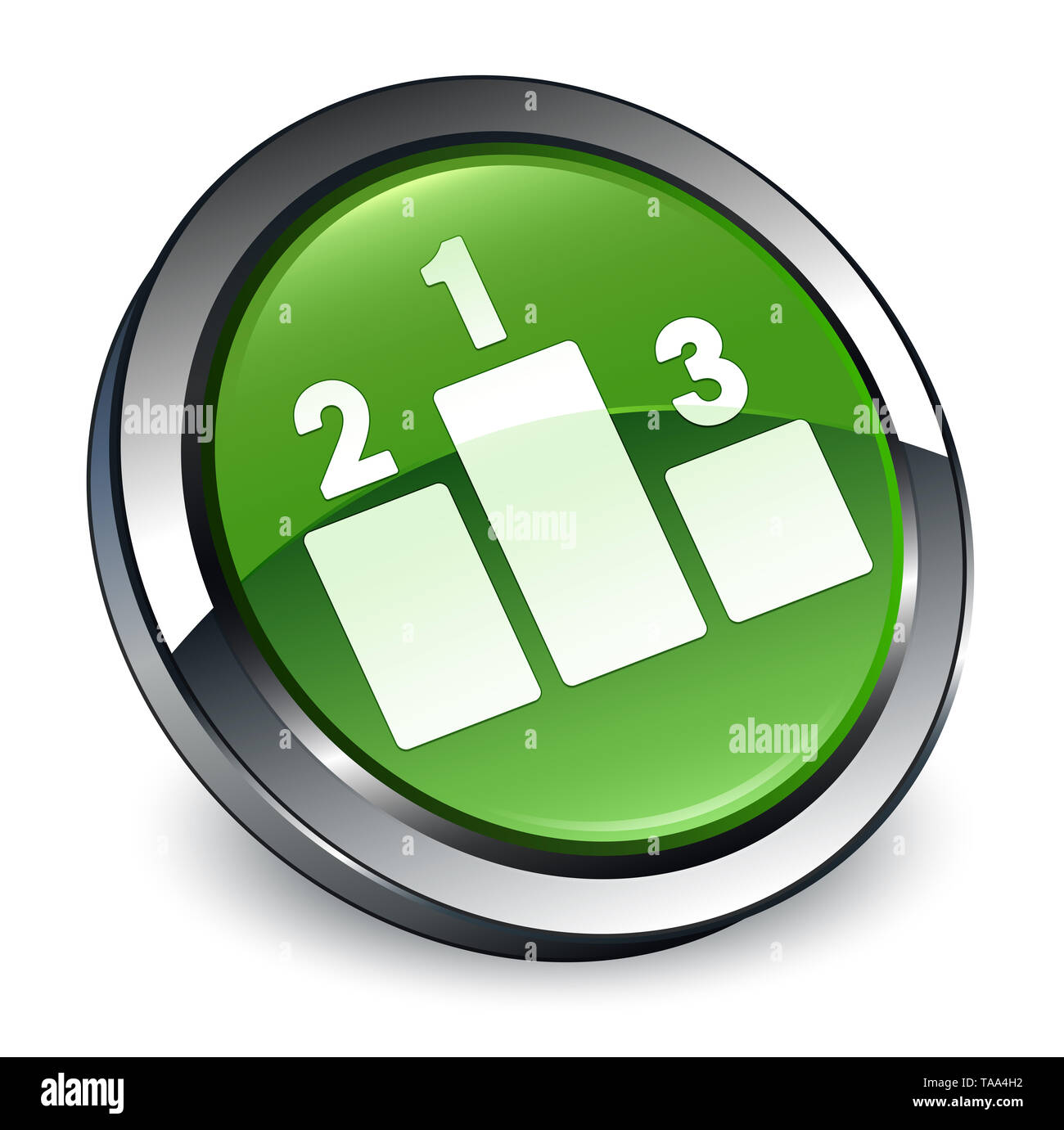 3d stage green podium Cut Out Stock Images & Pictures - Alamy