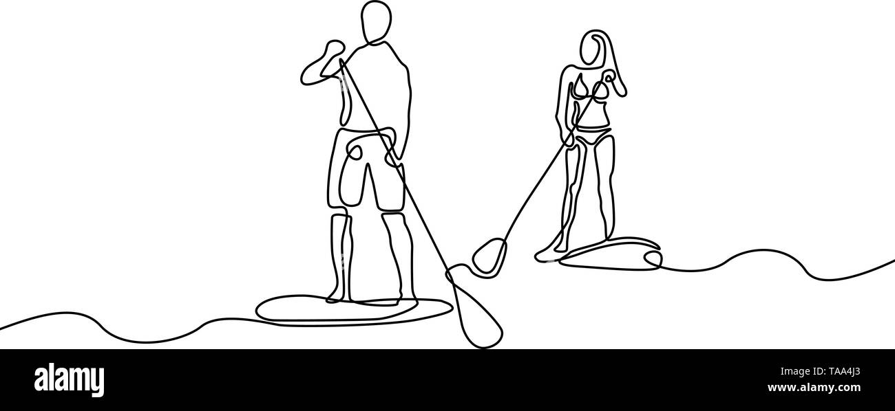 Continuous line drawing plastic hi-res stock photography and images - Alamy