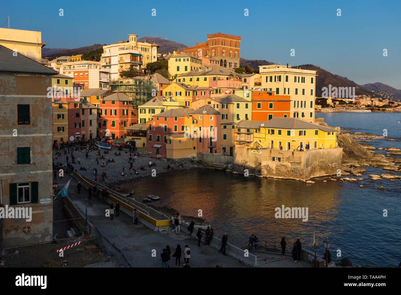 Boccadasse genova hi-res stock photography and images - Alamy