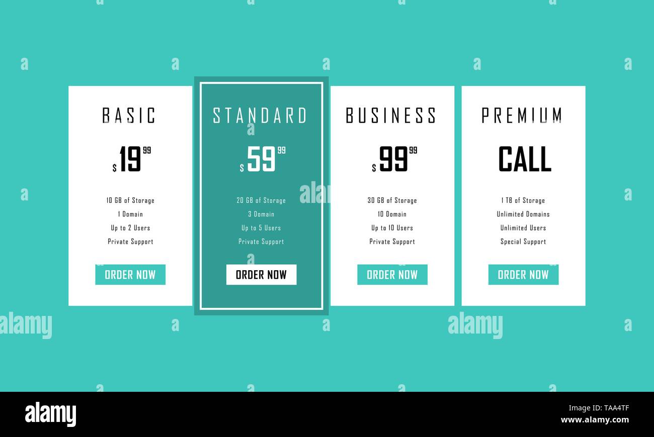 Subscription plan tariffs hi-res stock photography and images - Alamy