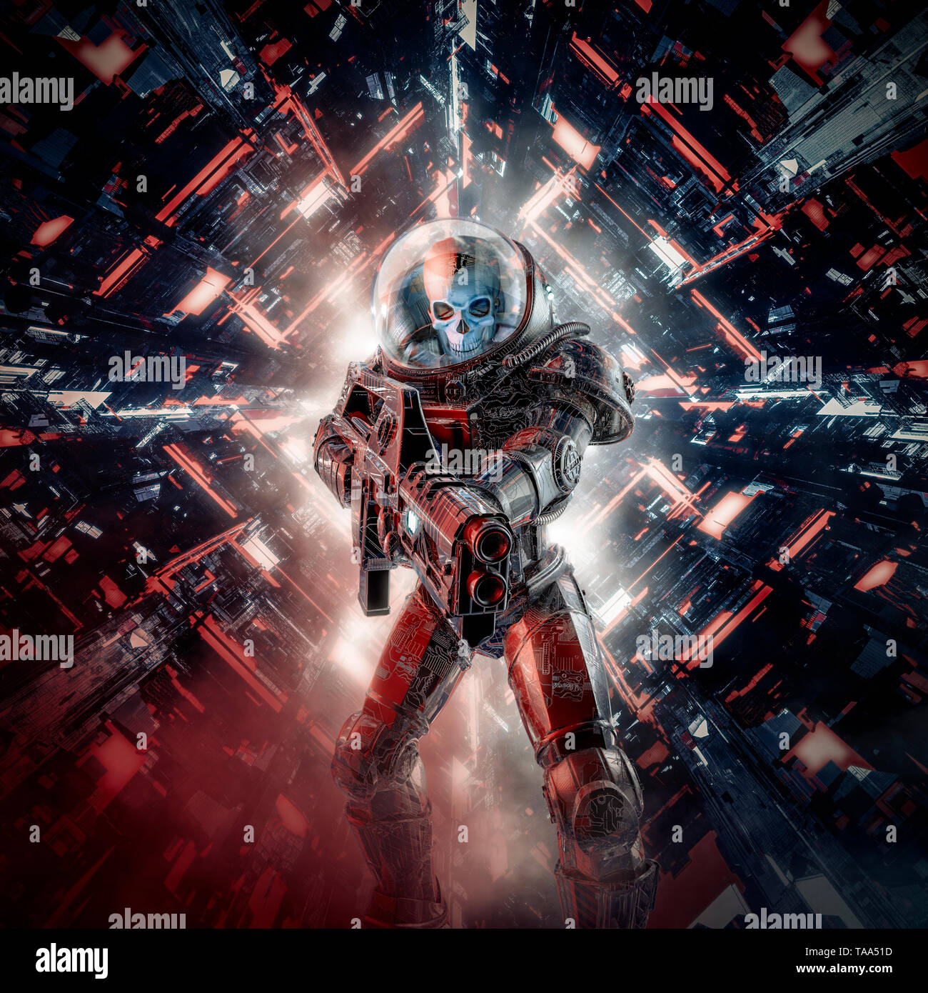 Illustration war laser hi-res stock photography and images - Alamy