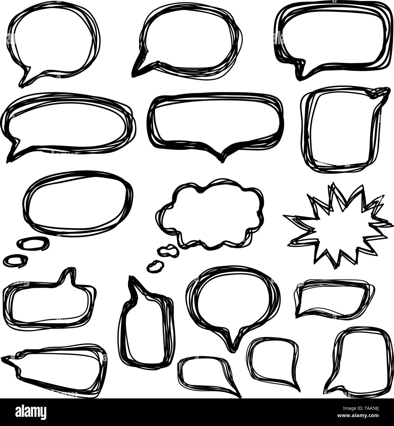 Chat hand Black and White Stock Photos & Images - Alamy