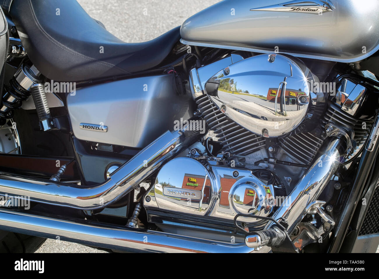 Honda shadow hi-res stock photography and images - Alamy