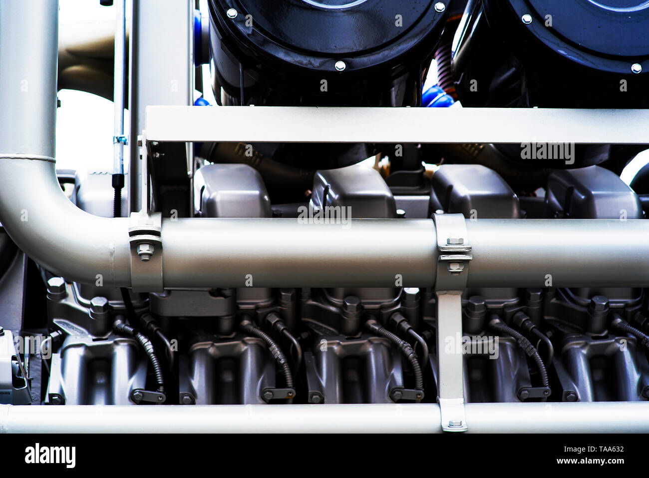 coiled tubing machine to work in the oil fields Stock Photo - Alamy