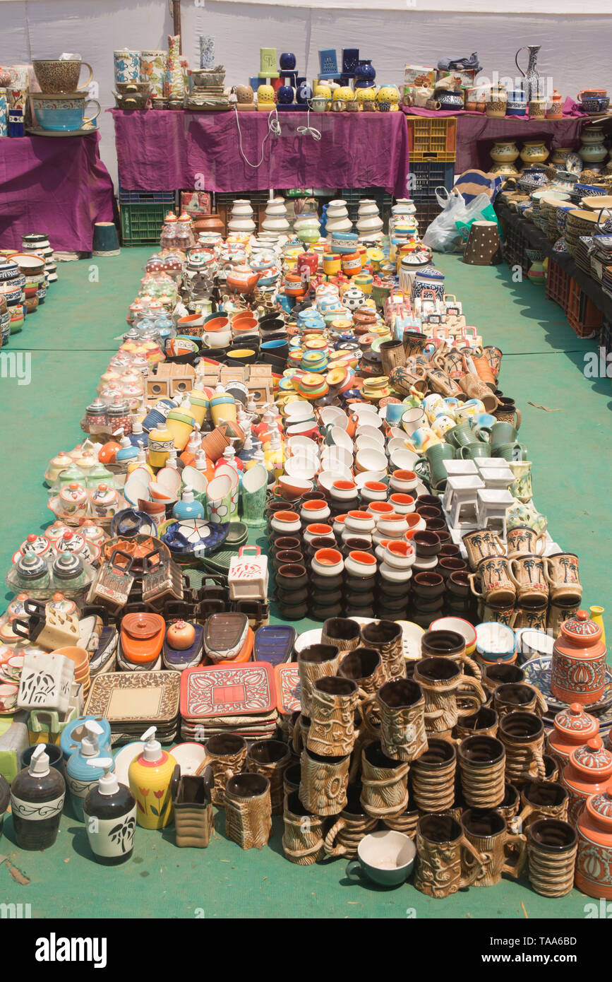 Ceramic handicrafts, Thane, Maharashtra, India, Asia Stock Photo - Alamy