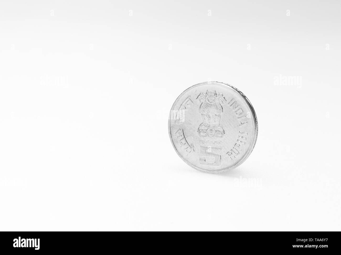 Indian 5 Rupee High Resolution Stock Photography and Images - Alamy