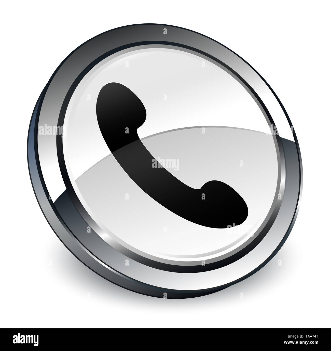 3d phone icon hi-res stock photography and images - Alamy
