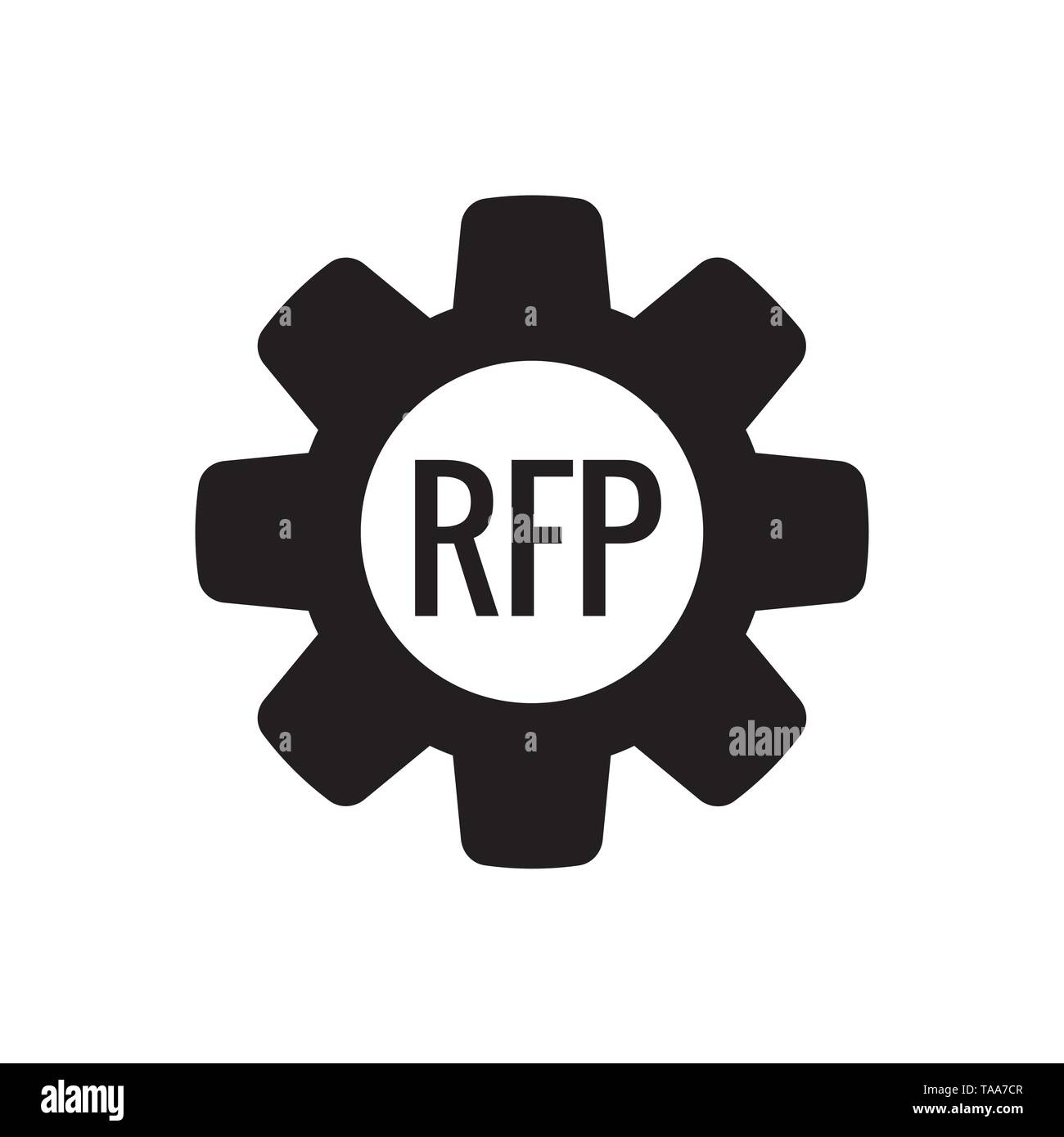 RFP Icon - request for proposal concept - idea Stock Vector Image & Art ...