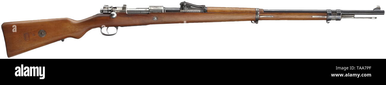 SERVICE WEAPONS, PERU, rifle Mauser model 1909, calibre 7,65 x 53 ...