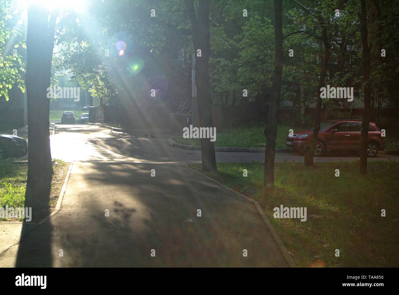 Moscow suburbs house hi-res stock photography and images - Alamy