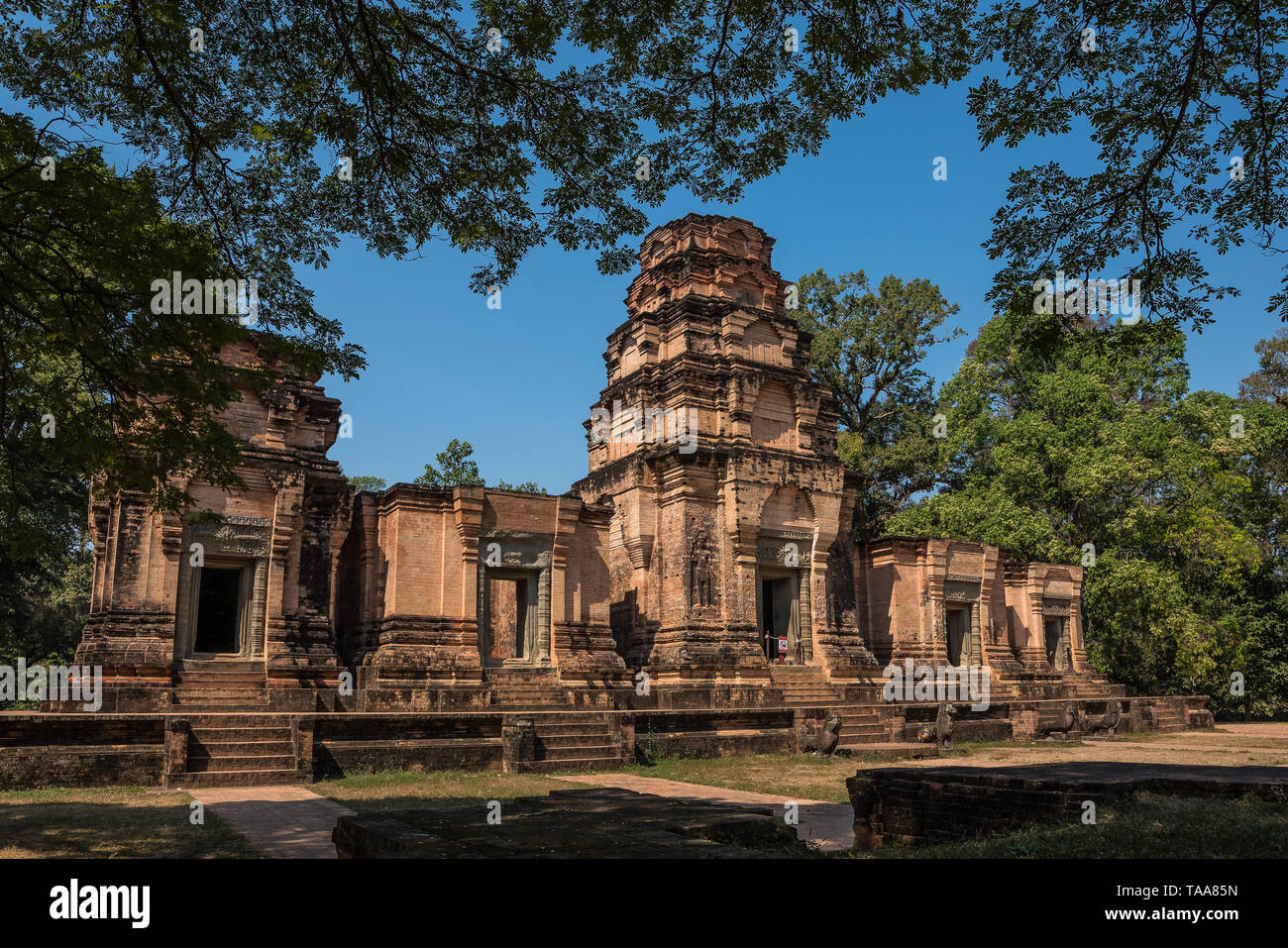 Prasat Kravan temple is Khmer monument in ancient temple complex Angkor ...