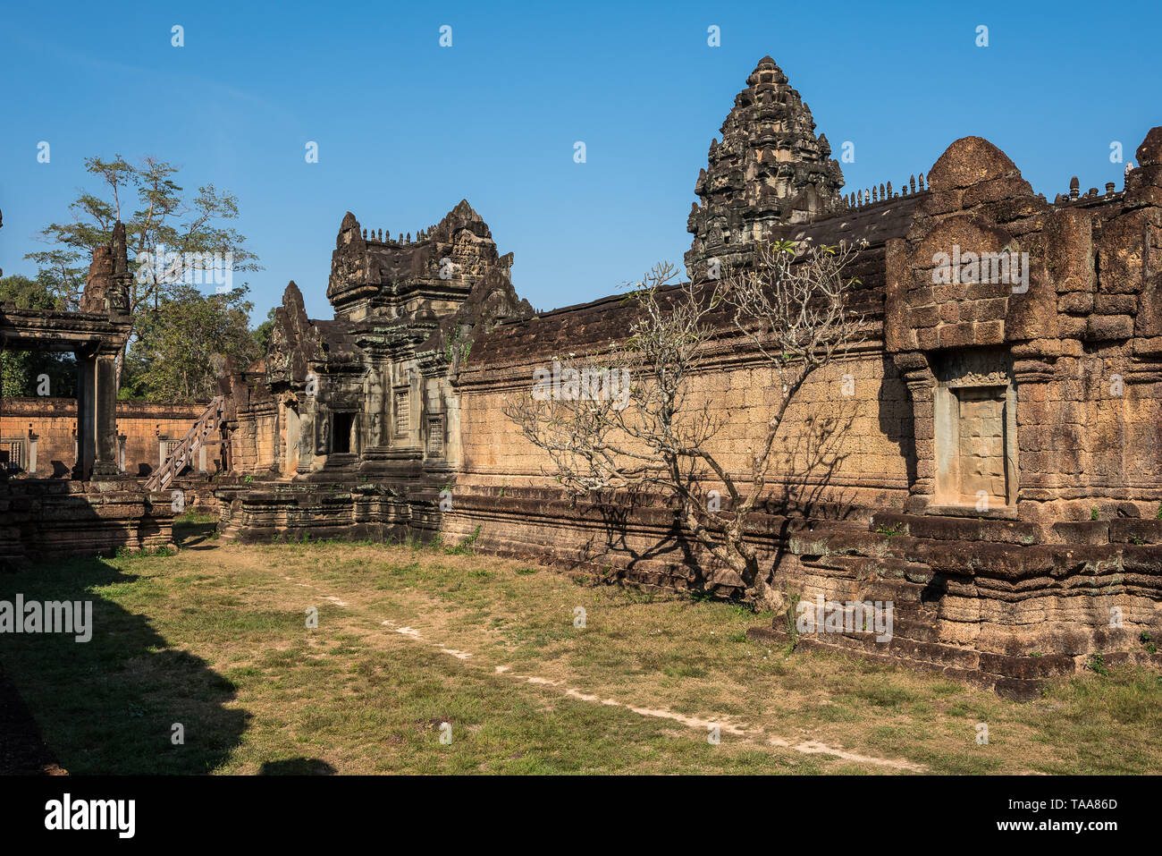 Banteay Samre, a temple at Angkor, Cambodia. It's named after the Samre ...