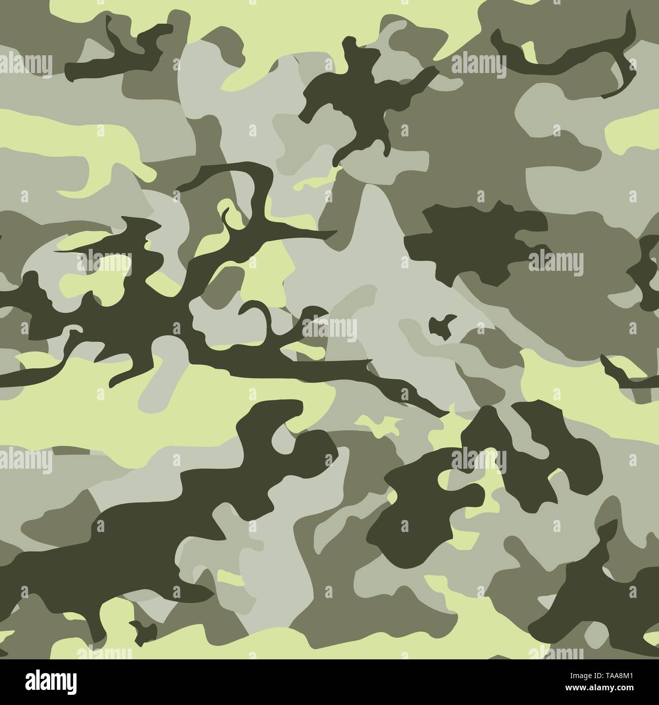 Army camo vector - seamless camouflage texture. Military fashion style ...