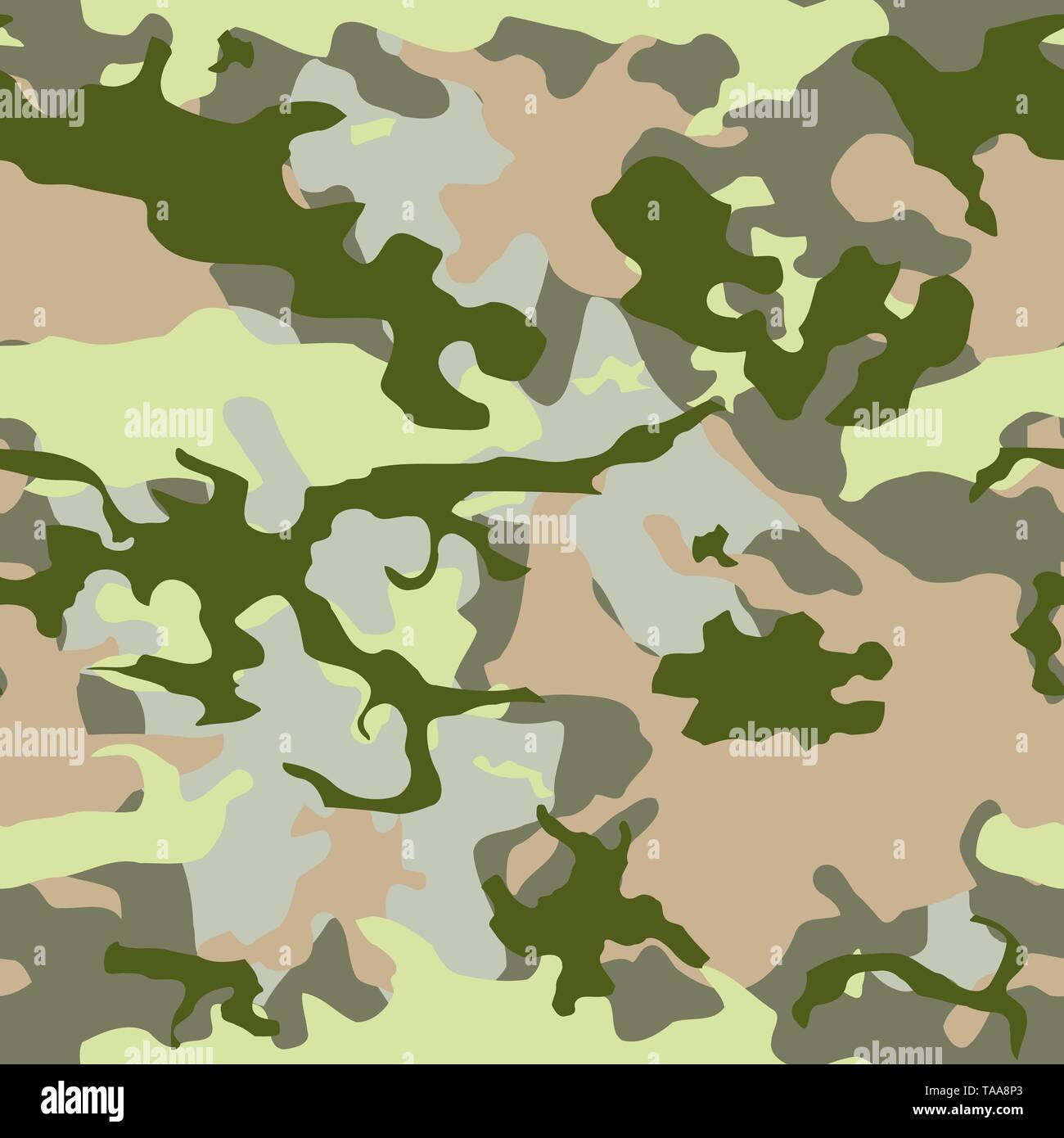 Army camo vector - seamless camouflage texture. Military fashion style ...