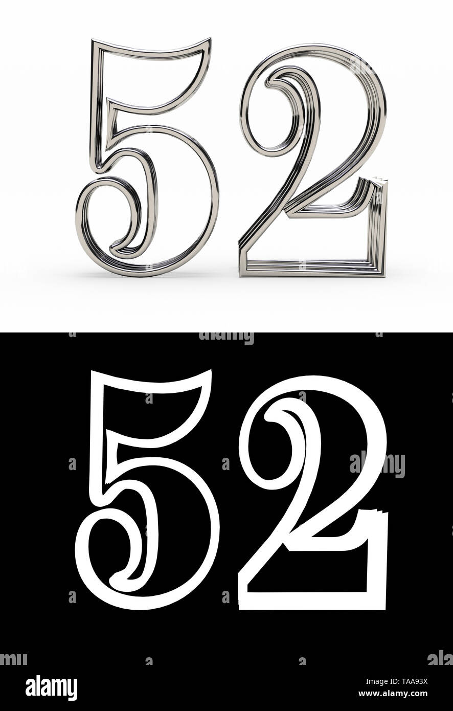 Number 52 hi-res stock photography and images - Alamy