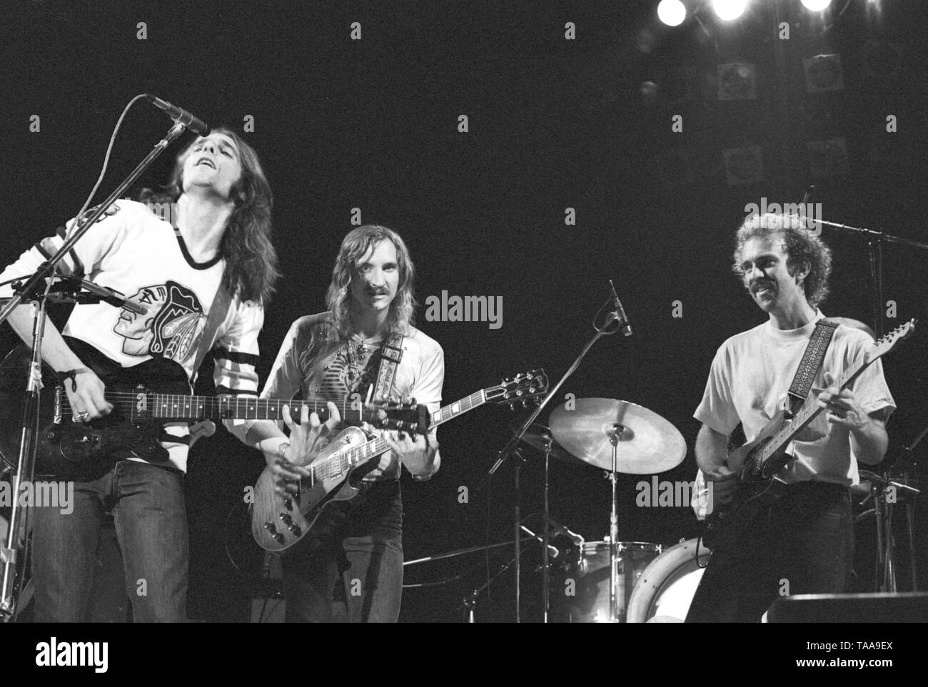 The Netherlands, Amsterdam, 1975 The Eagles, with (L/R) Glenn Frey, Joe ...