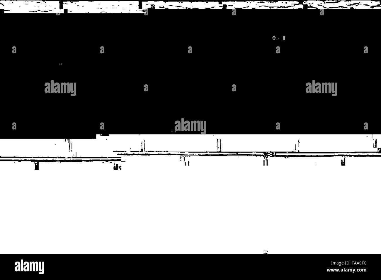 Glitch overlay distress texture. Cyber hacker attack theme creative ...