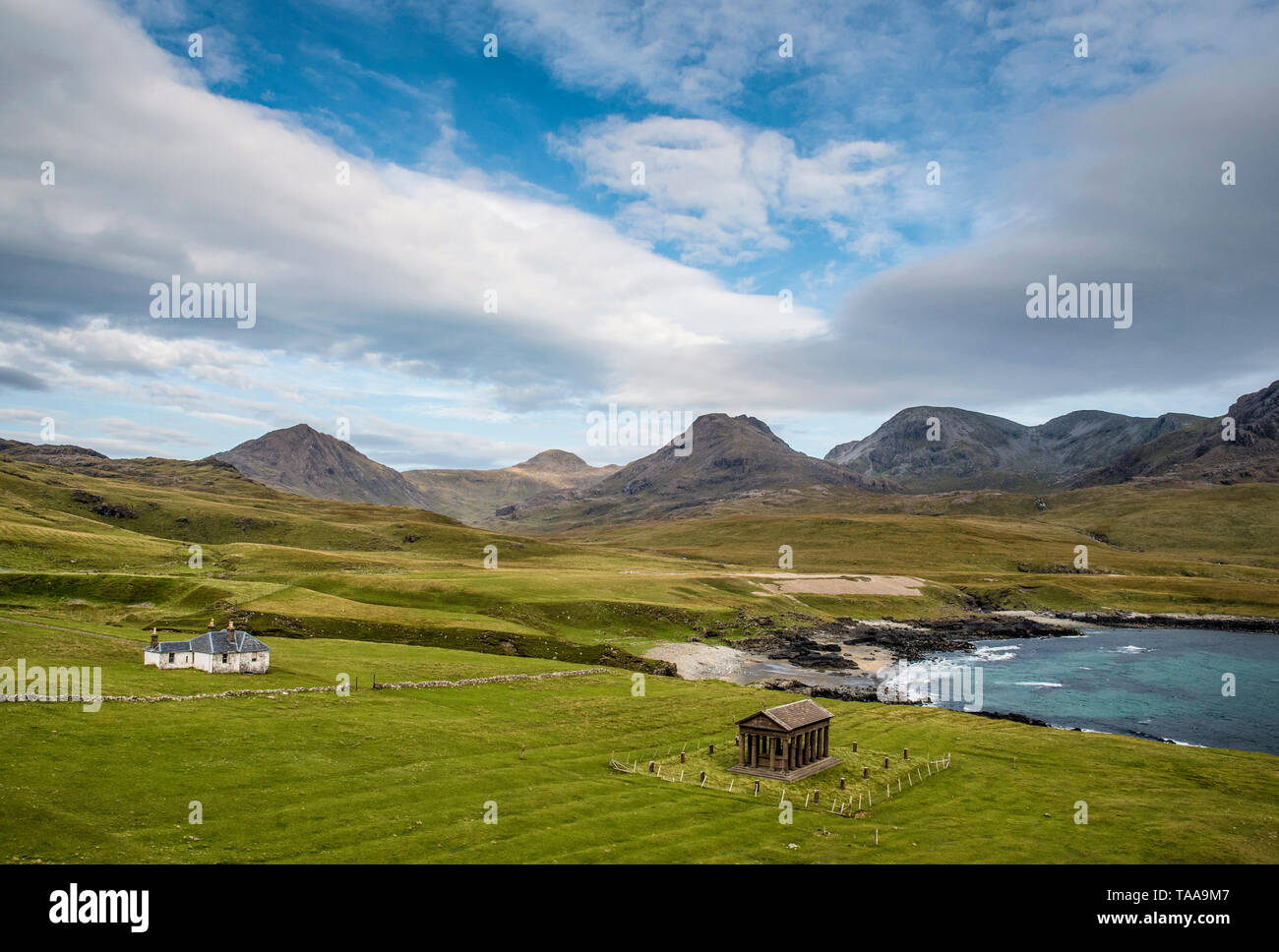 Harris, Isle of Rum Stock Photo - Alamy