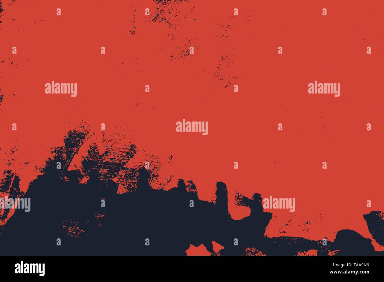 Grunge Red Square Texture For your Design. Empty expressive Distressed ...