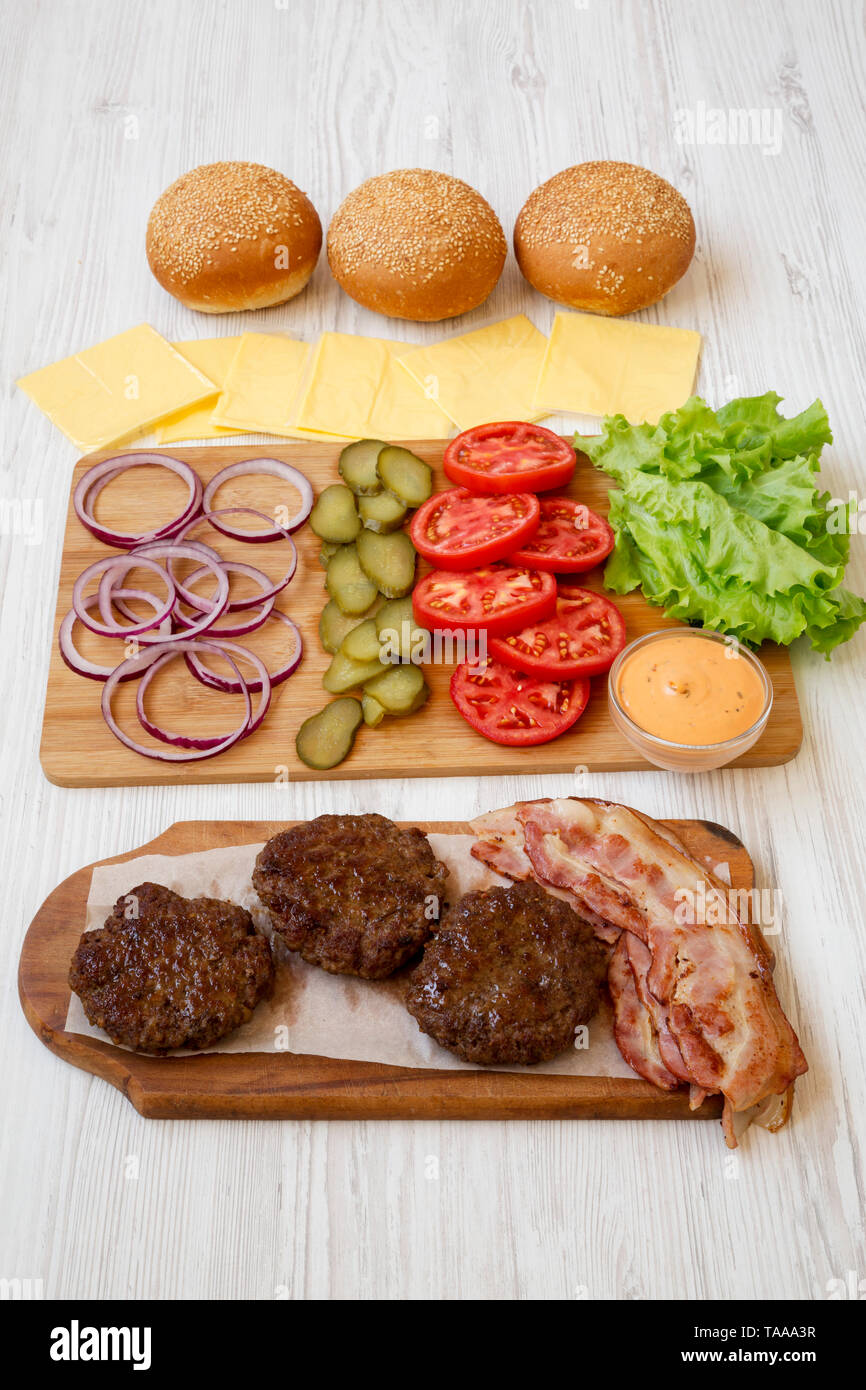 Fast food prep table hi-res stock photography and images - Alamy
