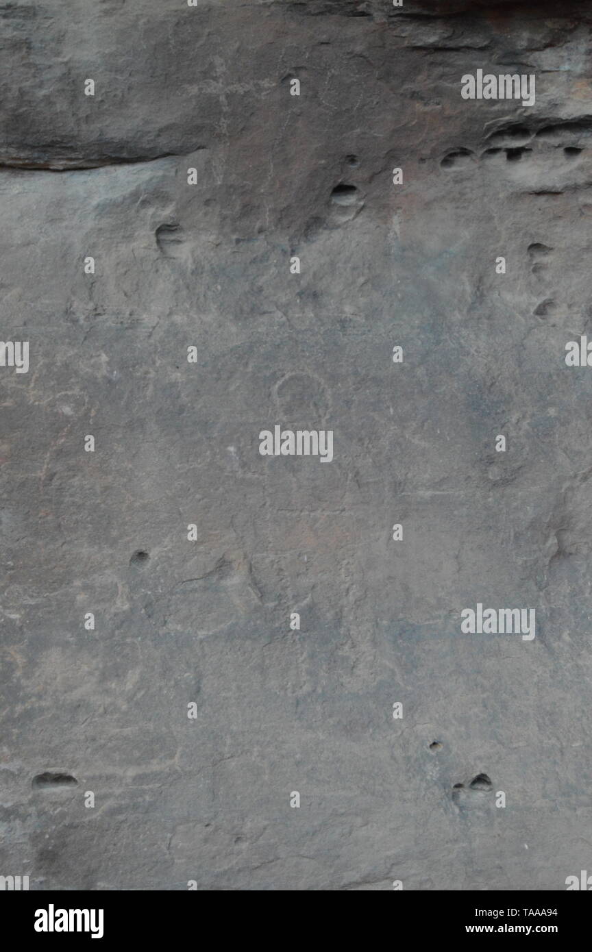 December 28, 2013. Albarracin, Teruel, Aragon, Spain. Cave with ...