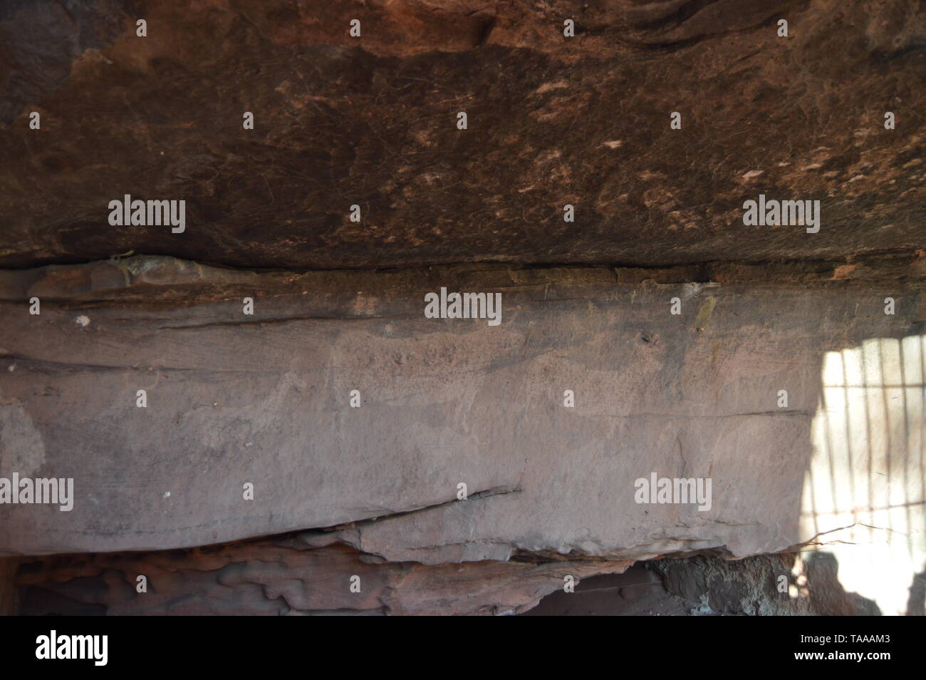 December 28, 2013. Albarracin, Teruel, Aragon, Spain. Cave with ...