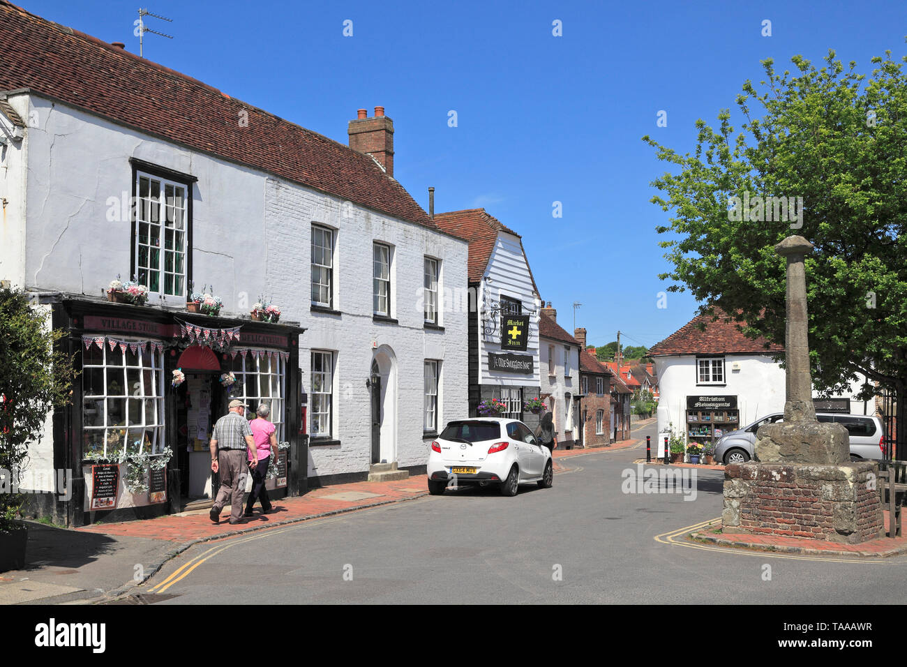 Alfriston village sussex hi-res stock photography and images - Alamy