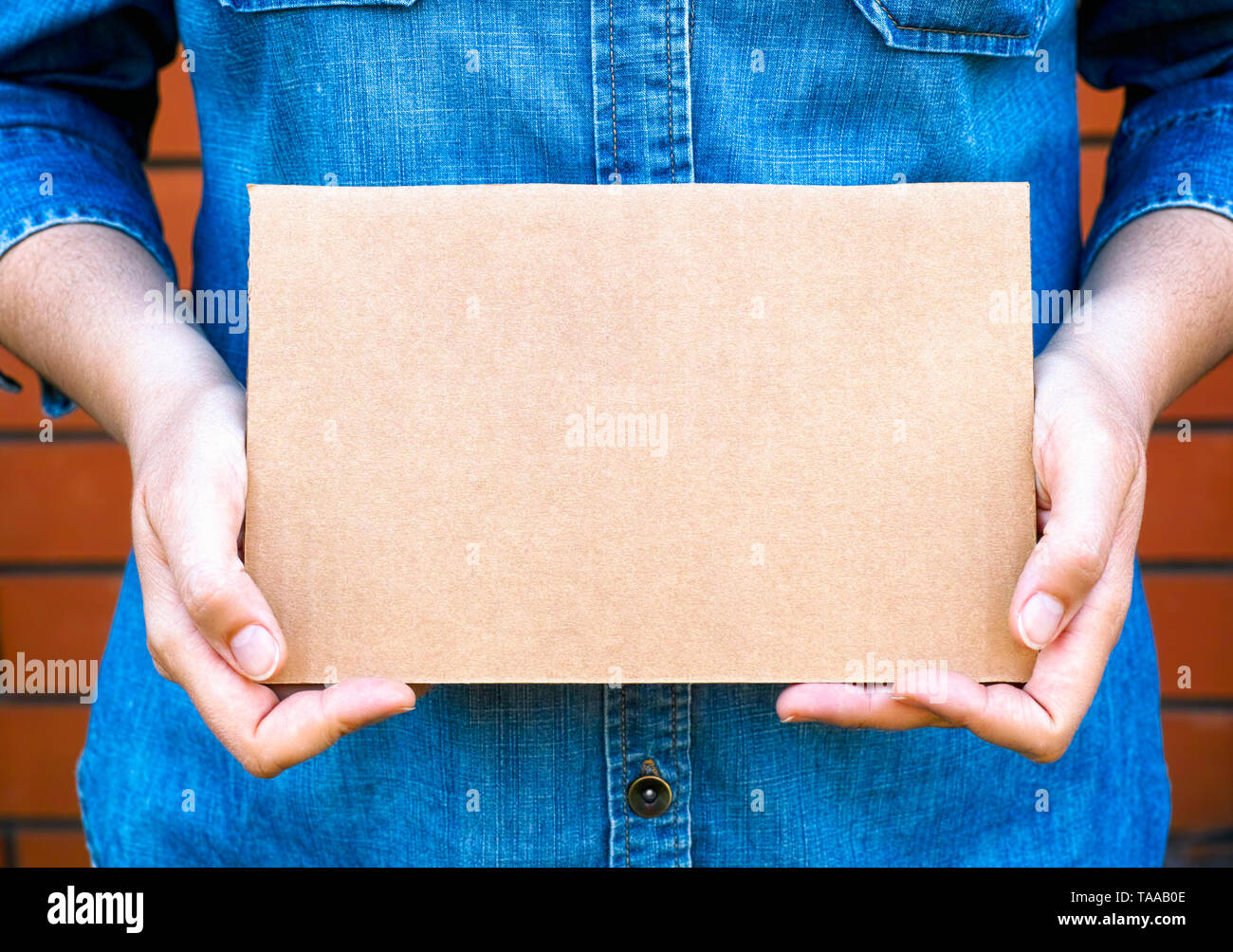 Carton placard hi-res stock photography and images - Alamy