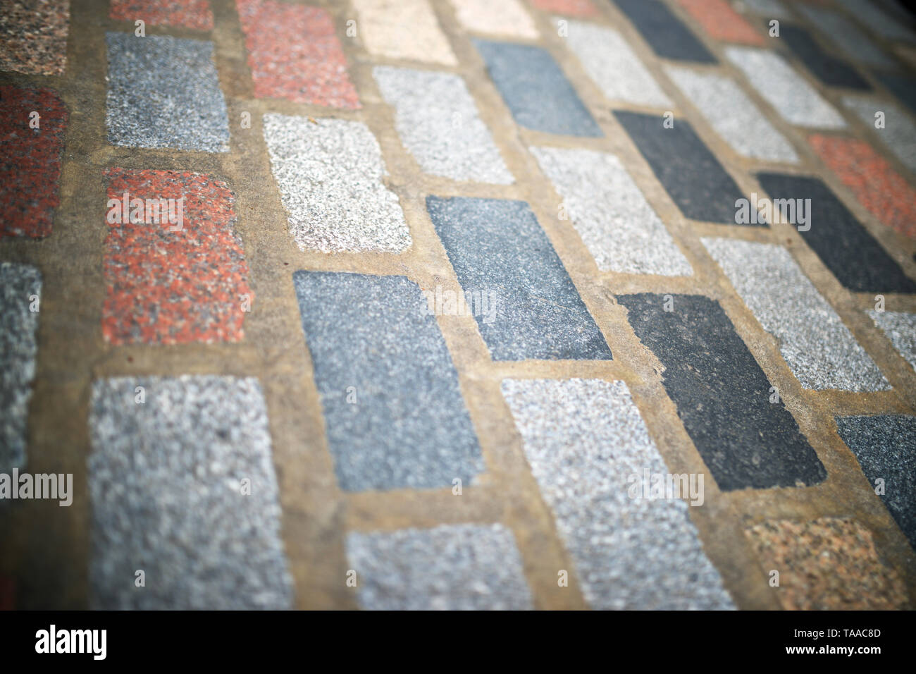 Floor of a street with stone tiles in London, England Stock Photo - Alamy
