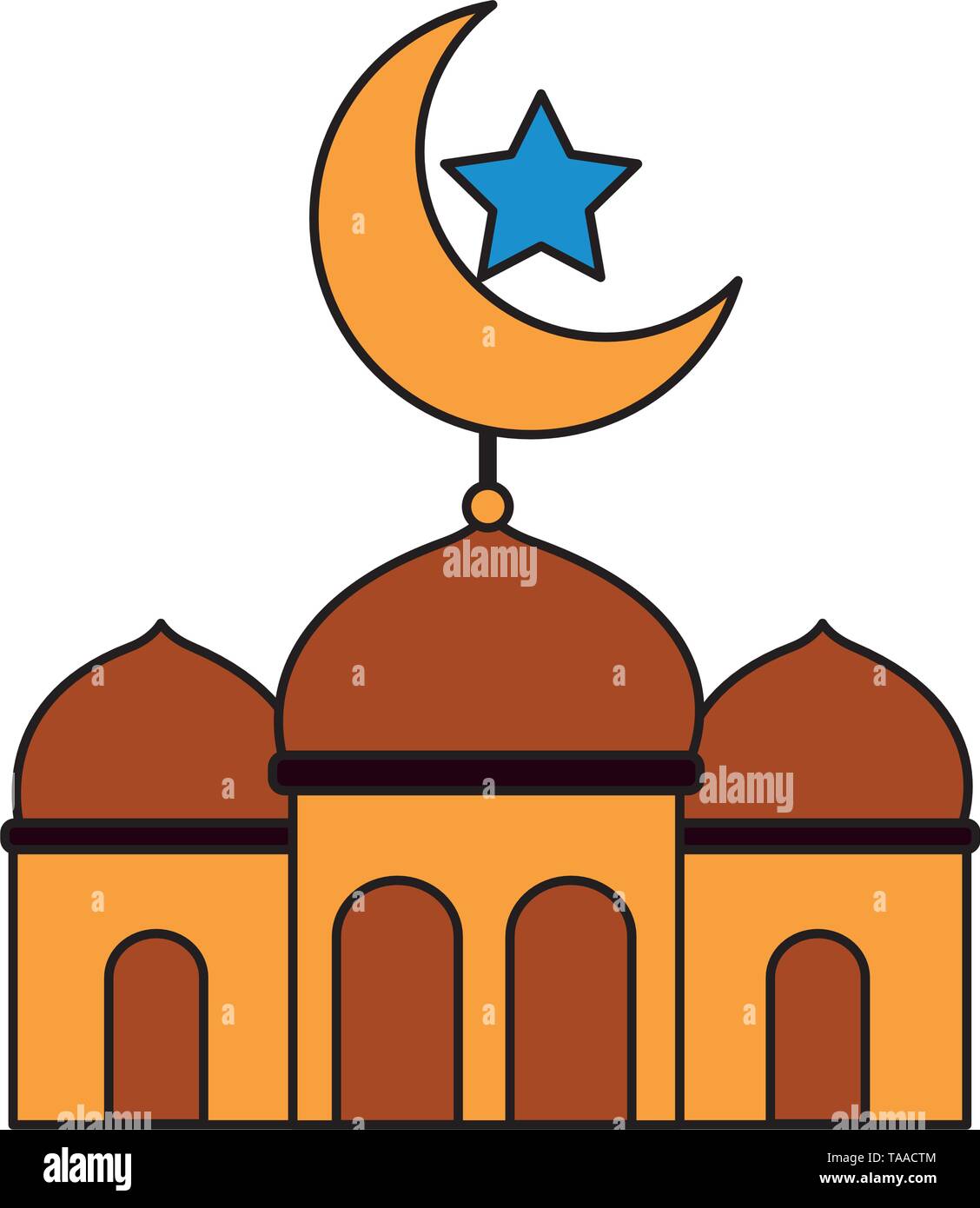 islamic temple religious Stock Vector Image & Art - Alamy