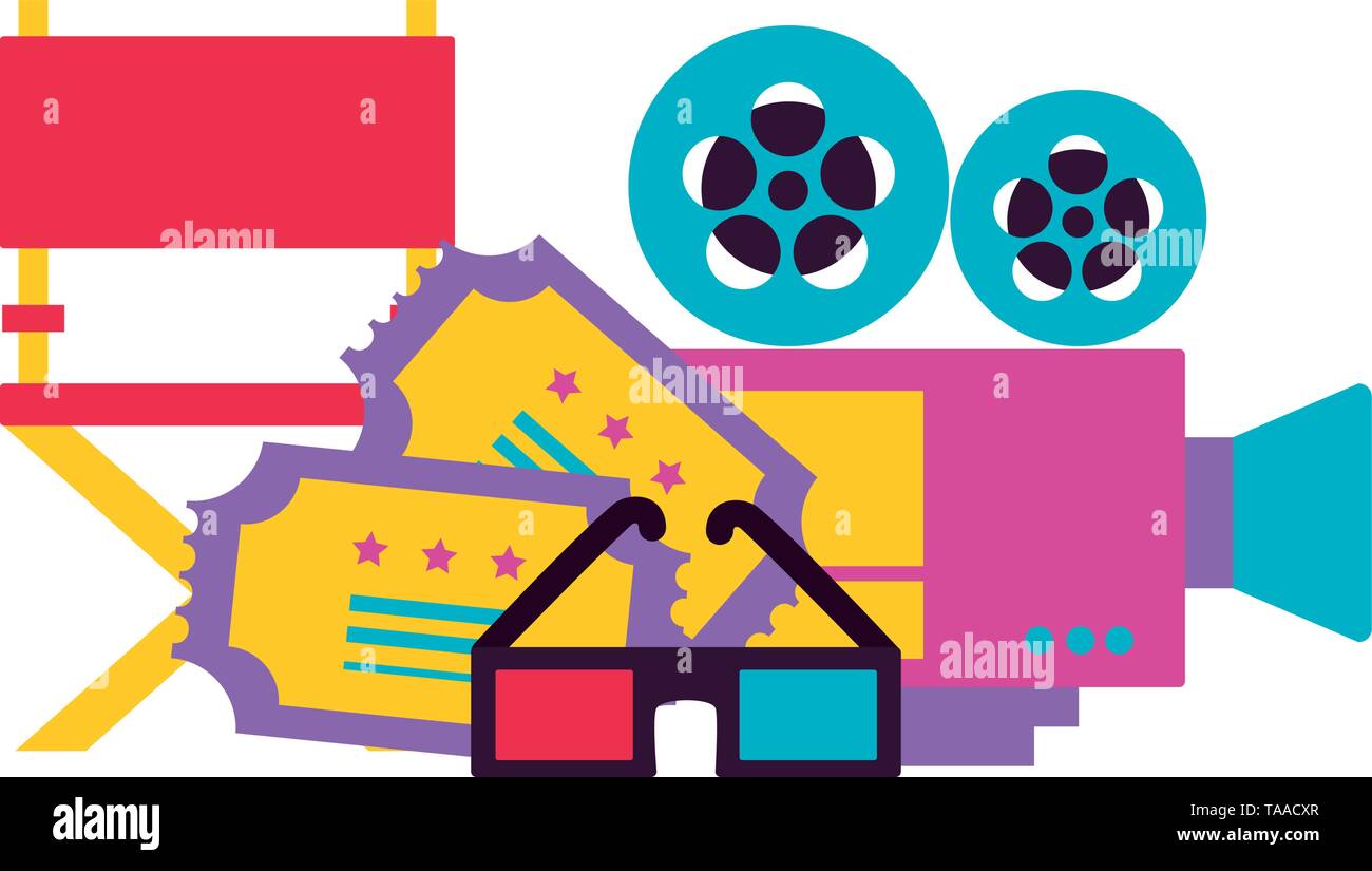 cinema movie design Stock Vector Image & Art - Alamy