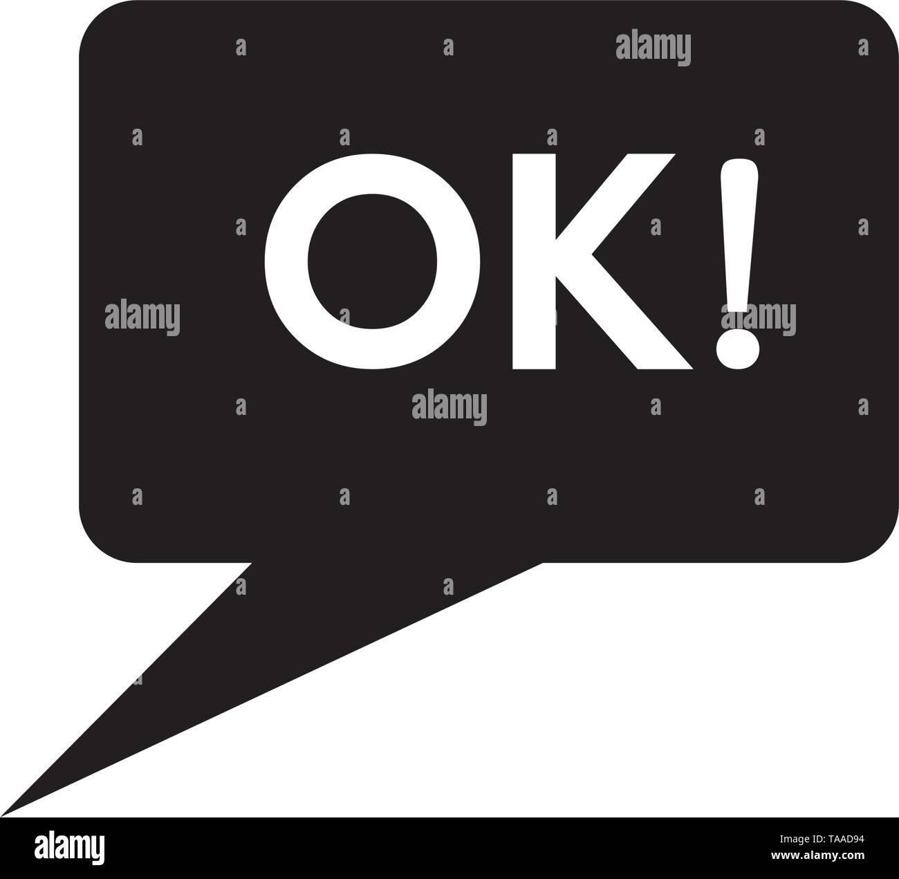 Ok generated Stock Vector Images - Alamy
