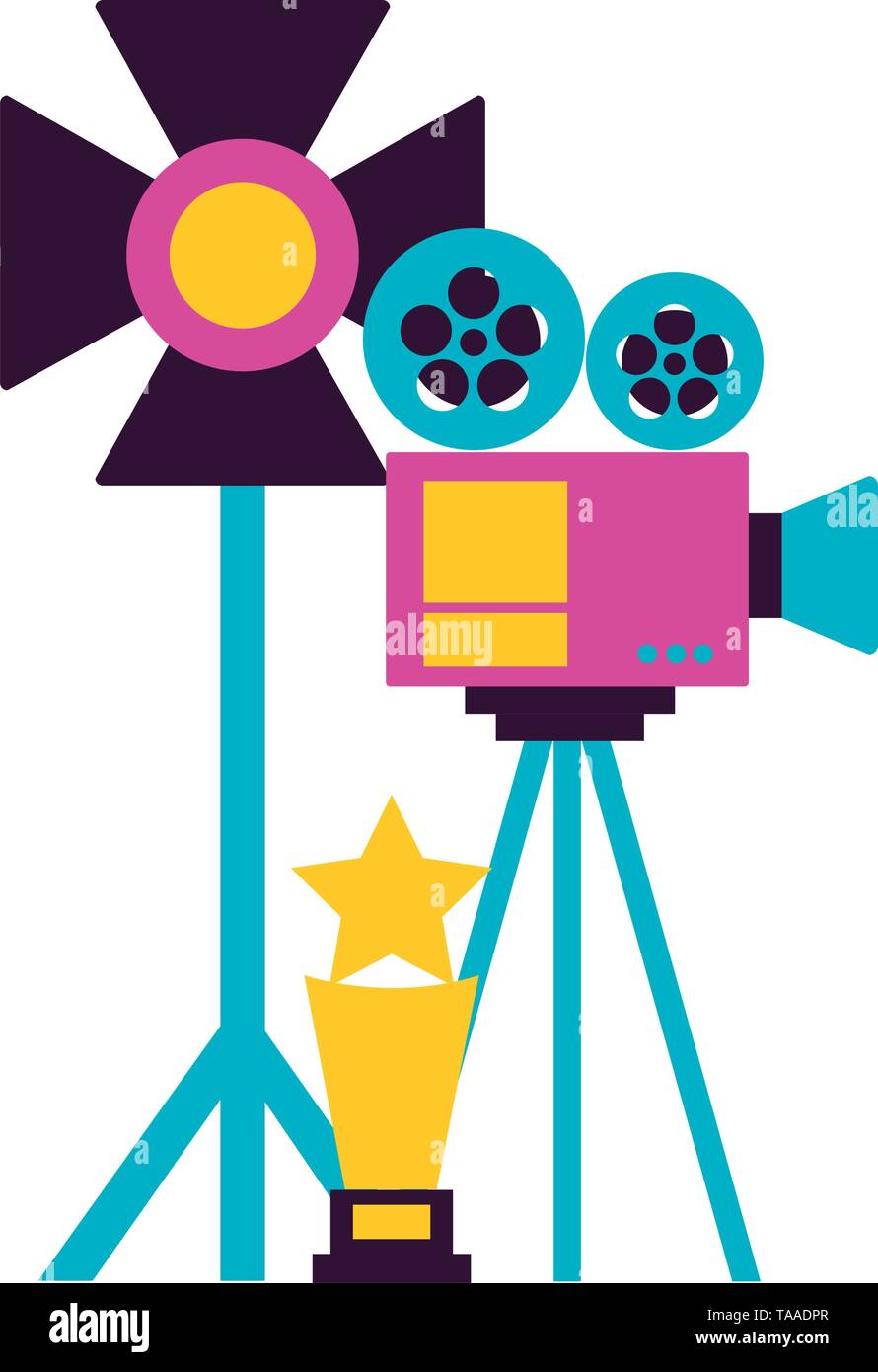 cinema movie design Stock Vector Image & Art - Alamy