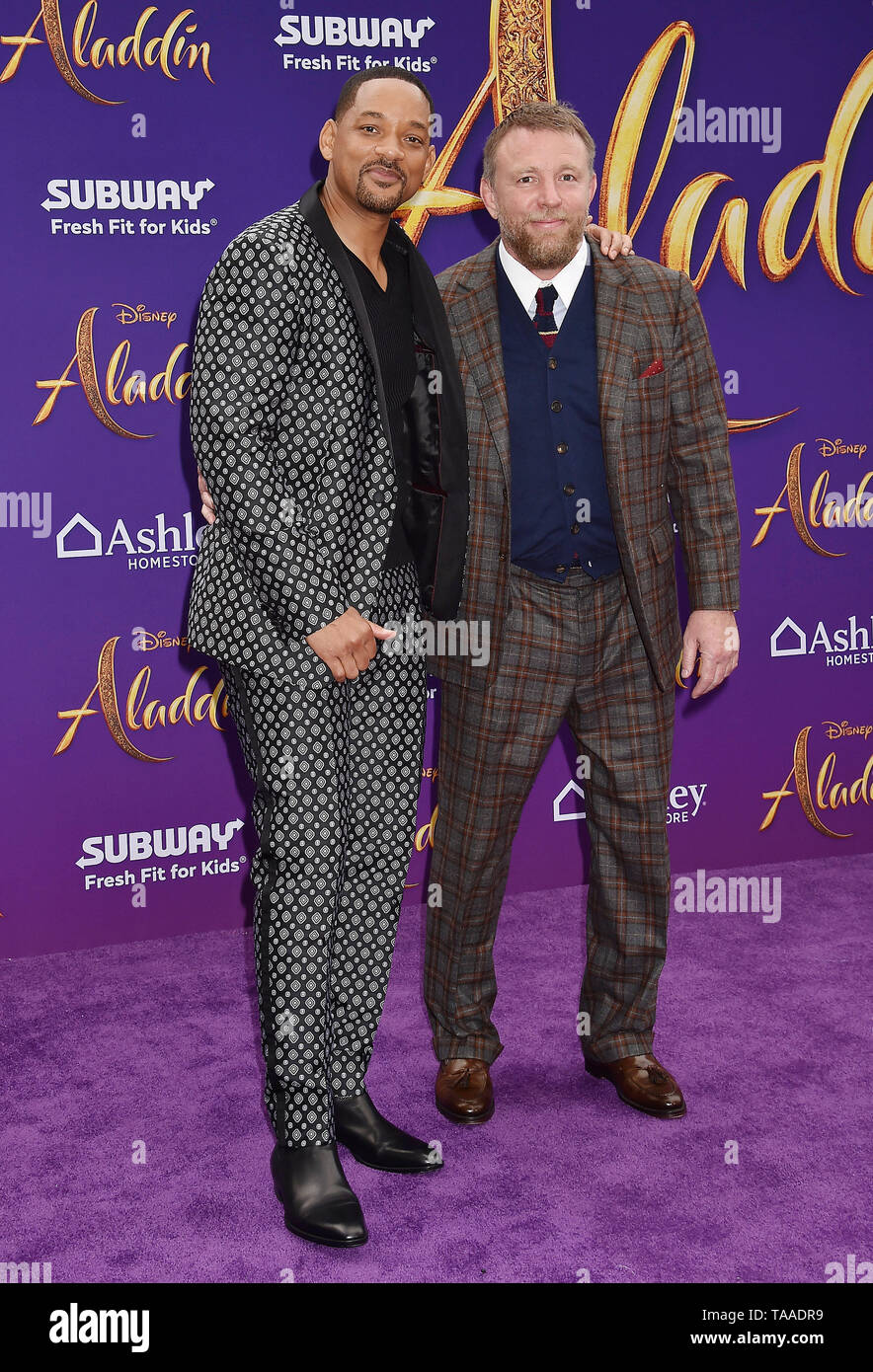 LOS ANGELES, CA - MAY 21: Will Smith (L) and Guy Ritchie attend the ...