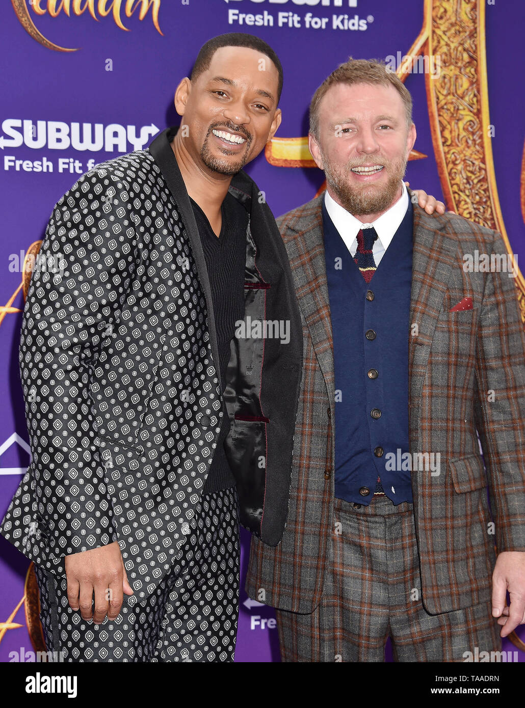 LOS ANGELES, CA - MAY 21: Will Smith (L) and Guy Ritchie attend the ...