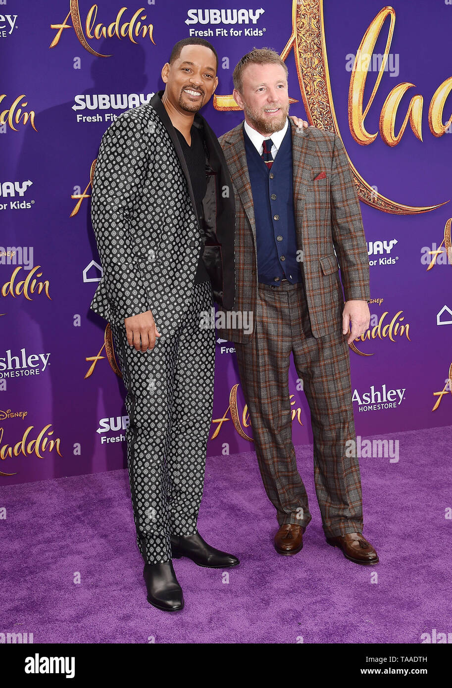 LOS ANGELES, CA - MAY 21: Will Smith (L) and Guy Ritchie attend the ...