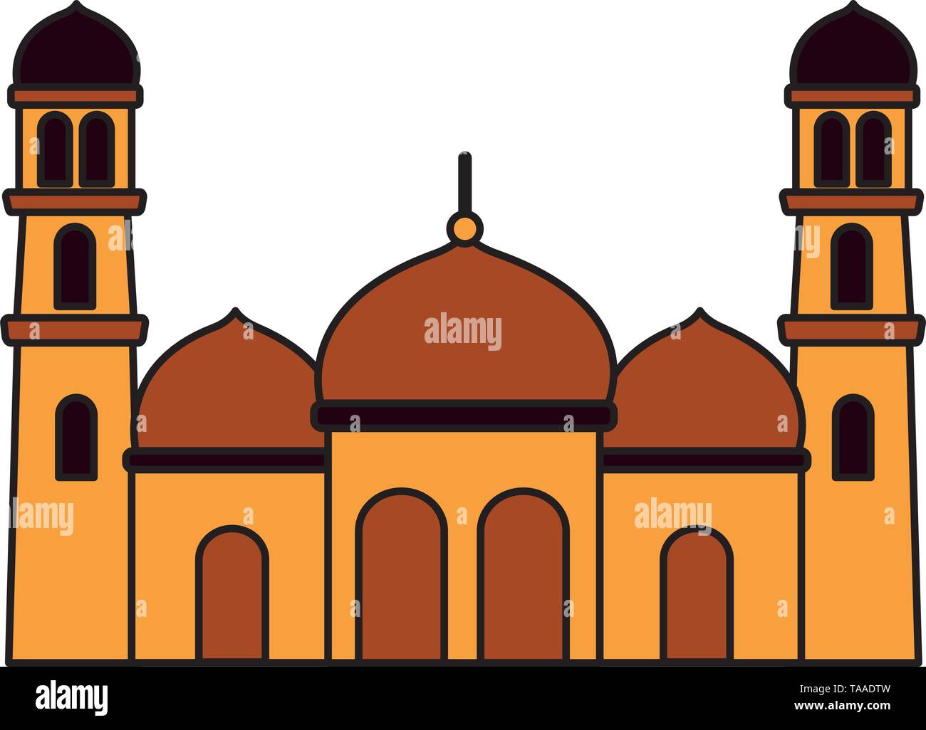 islamic temple religious Stock Vector Image & Art - Alamy