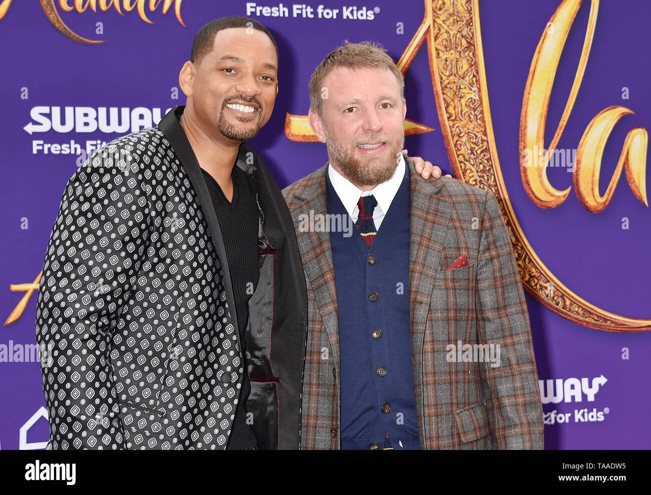 LOS ANGELES, CA - MAY 21: Will Smith (L) and Guy Ritchie attend the ...