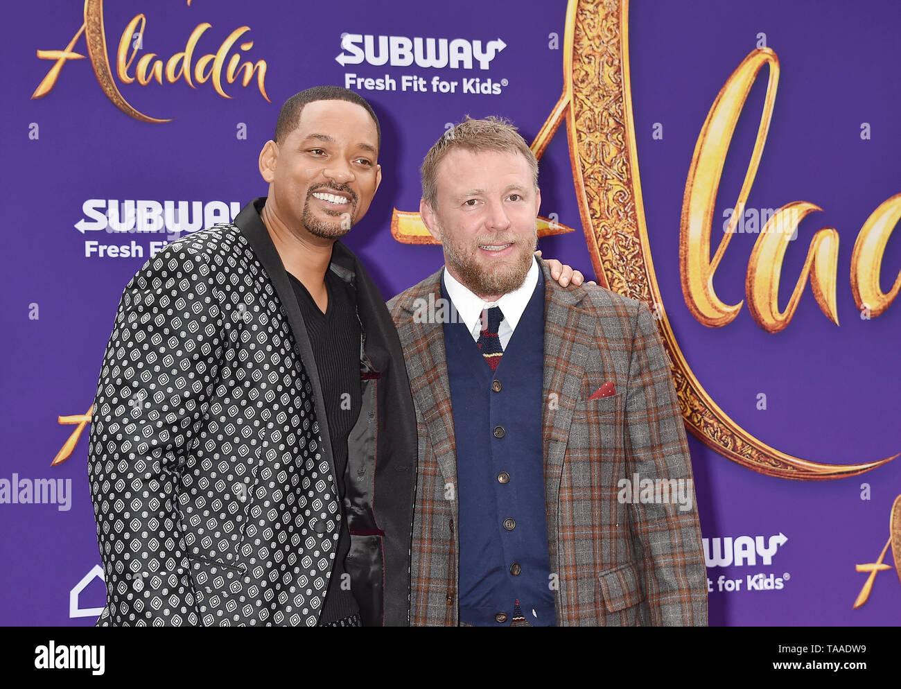 LOS ANGELES, CA - MAY 21: Will Smith (L) and Guy Ritchie attend the ...
