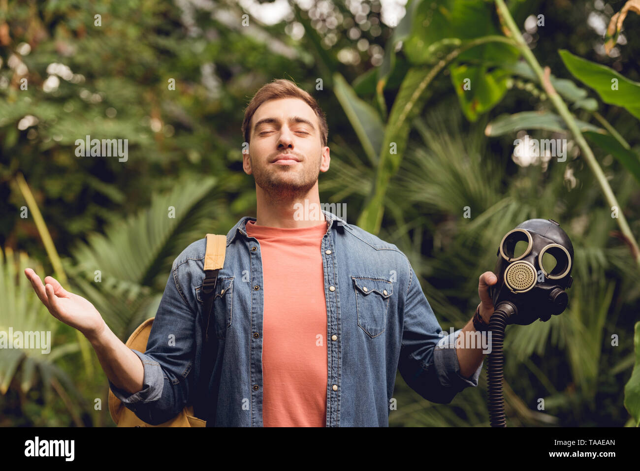 Gas mask backpack hi-res stock photography and images - Alamy