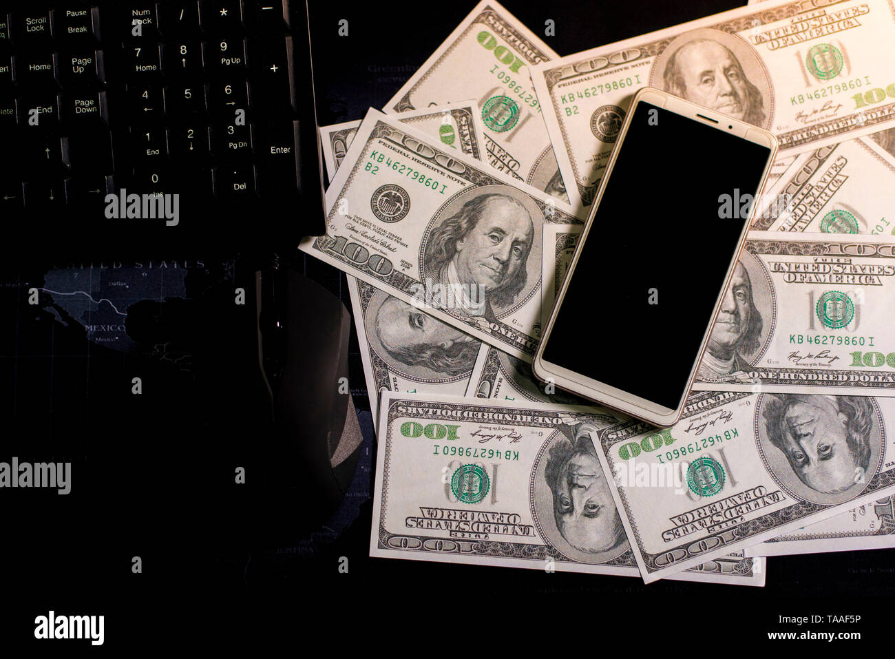 Money is a business investment and global stock market Stock Photo - Alamy