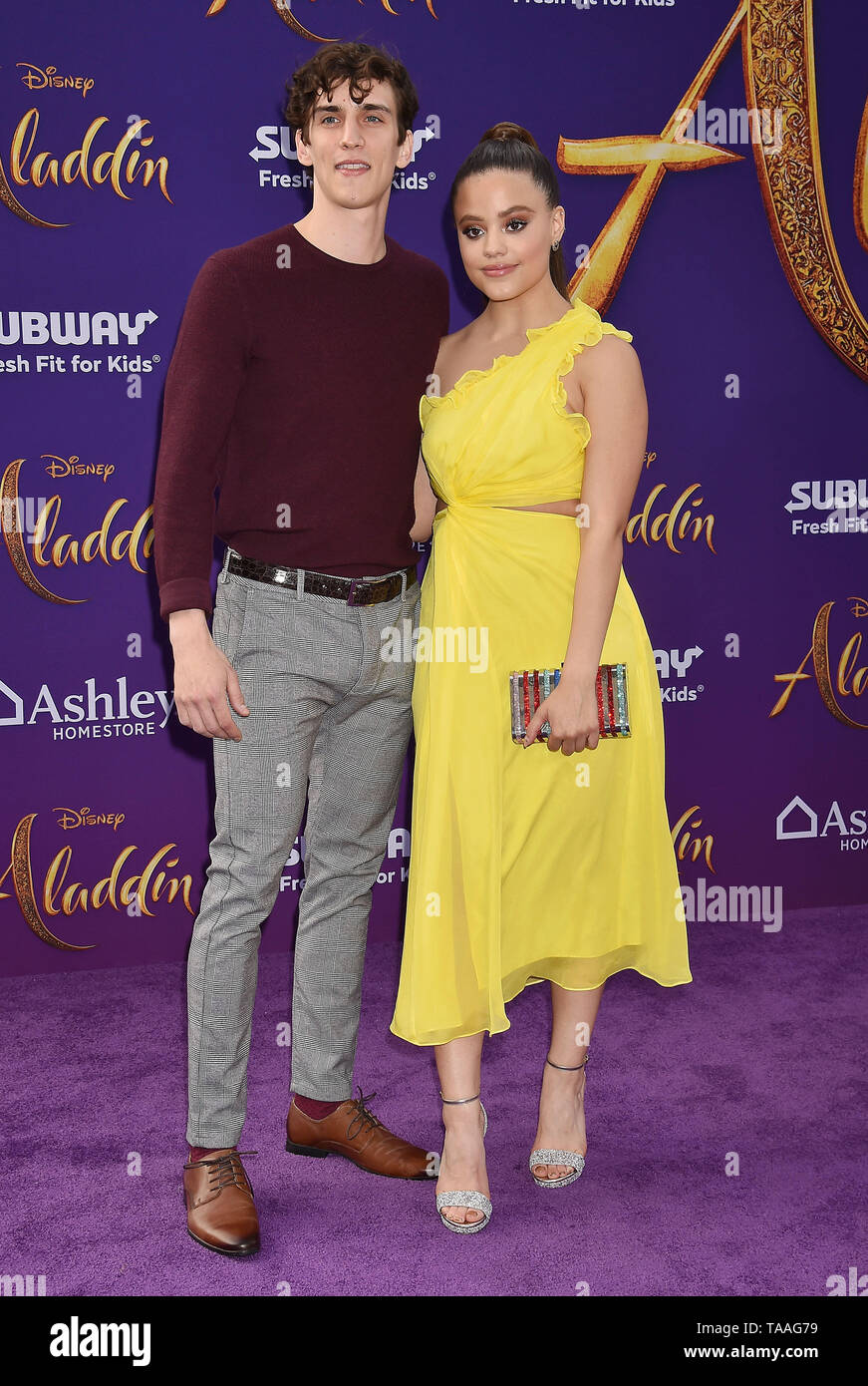 LOS ANGELES, CA - MAY 21: Sarah Jeffery attends the premiere of Disney ...
