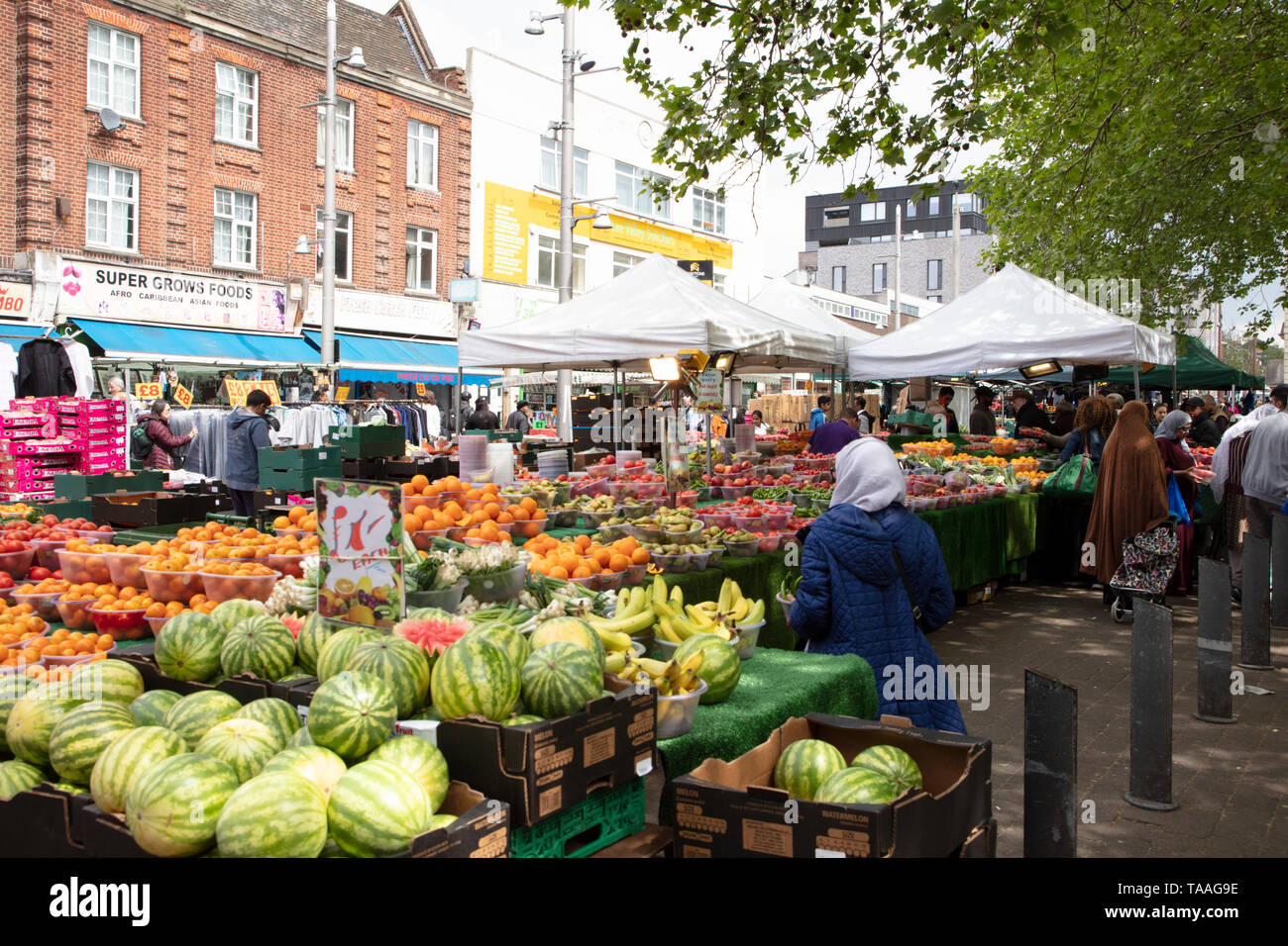 Walthamstow market hi-res stock photography and images - Alamy