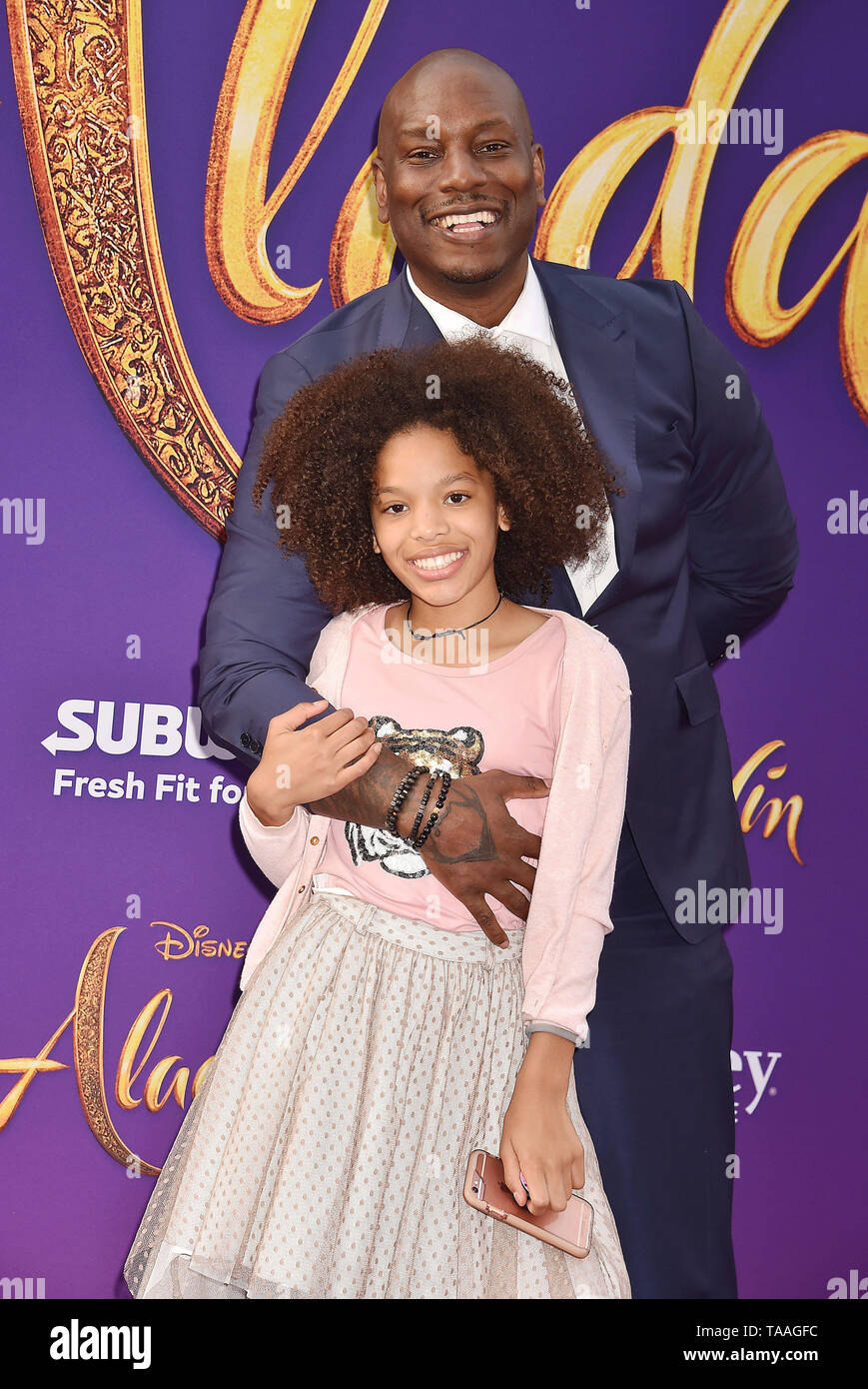 LOS ANGELES, CA - MAY 21: Tyrese Gibson and Shayla Gibson attend the ...