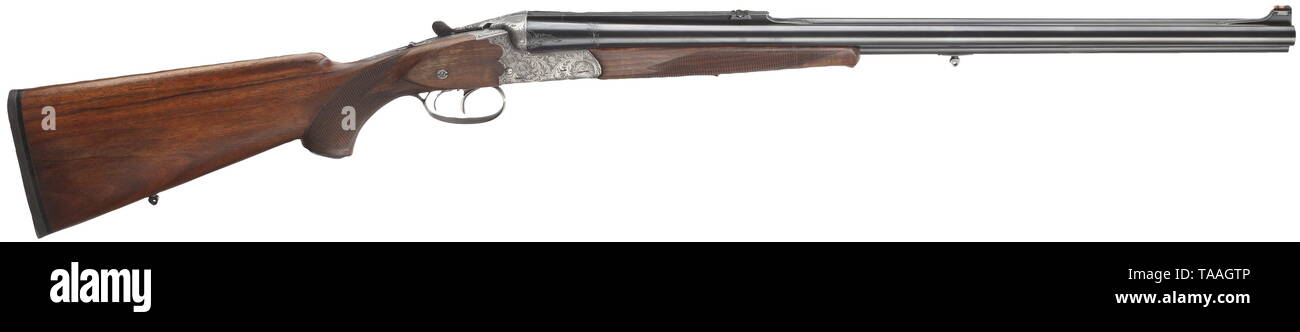 LONG ARMS, MODERN HUNTING WEAPONS, double rifle drilling combination ...