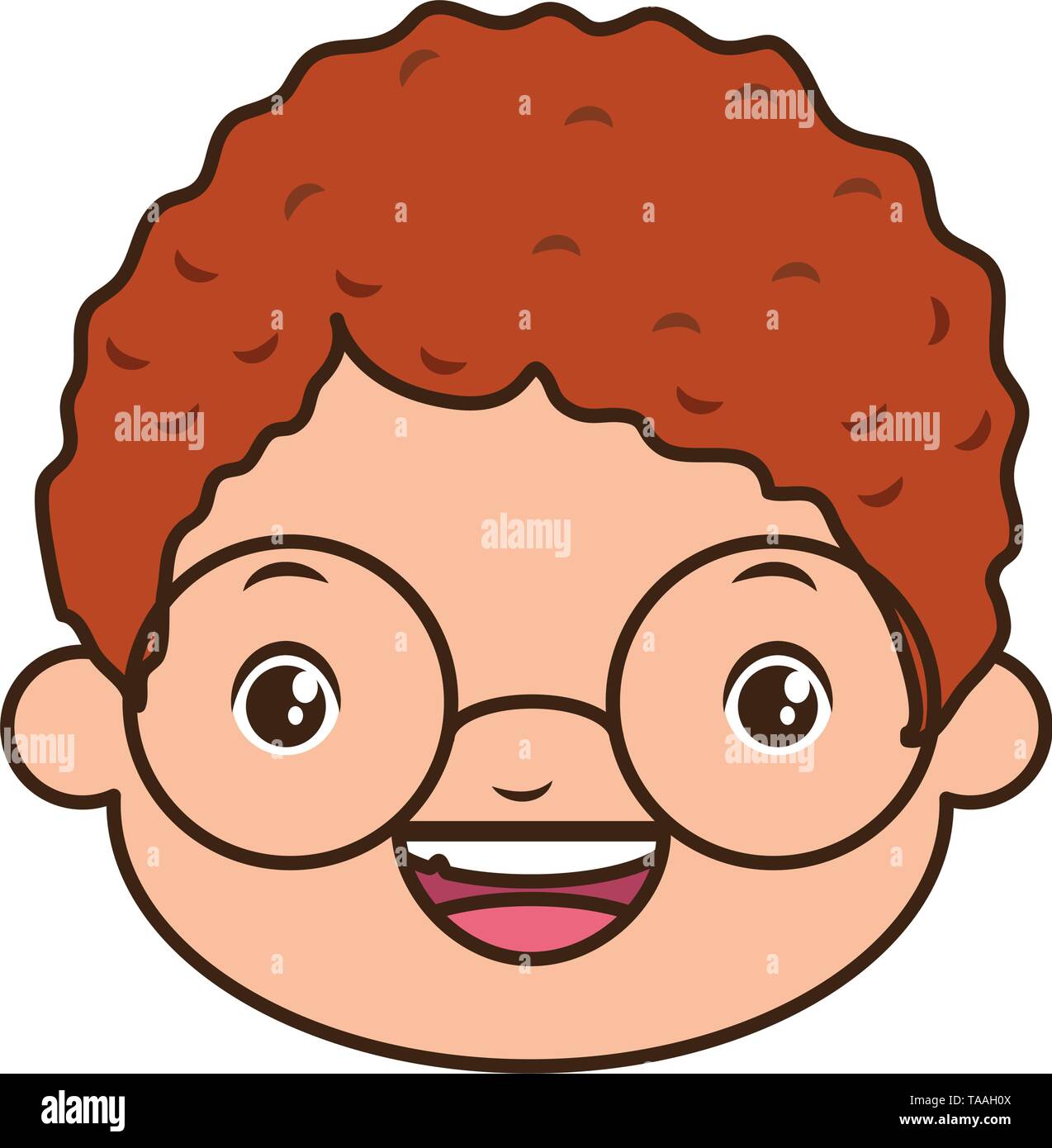 smiling boy face Stock Vector Image & Art - Alamy