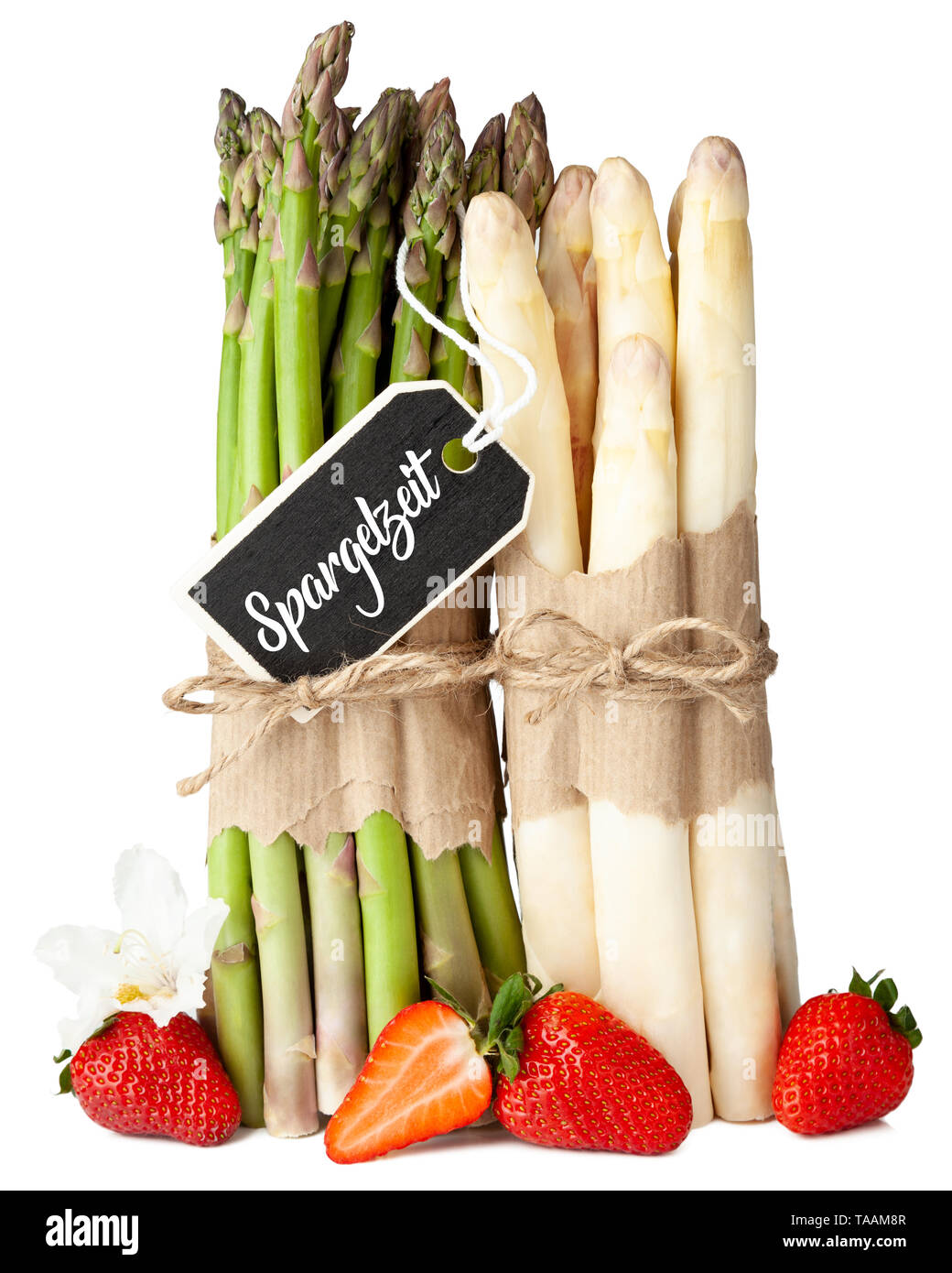 Asparagus organic label hi-res stock photography and images - Alamy