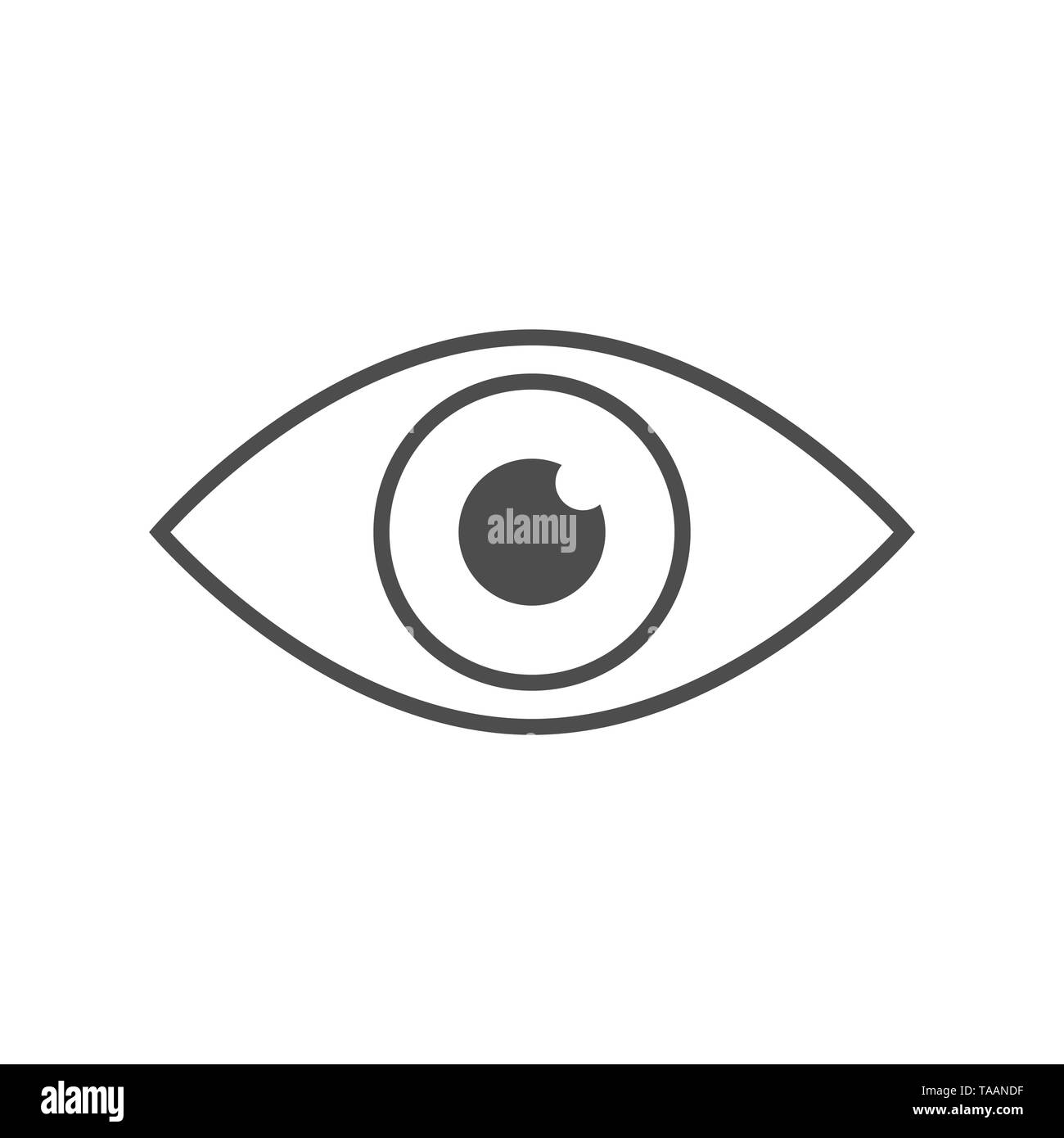 Simple eye hi-res stock photography and images - Alamy
